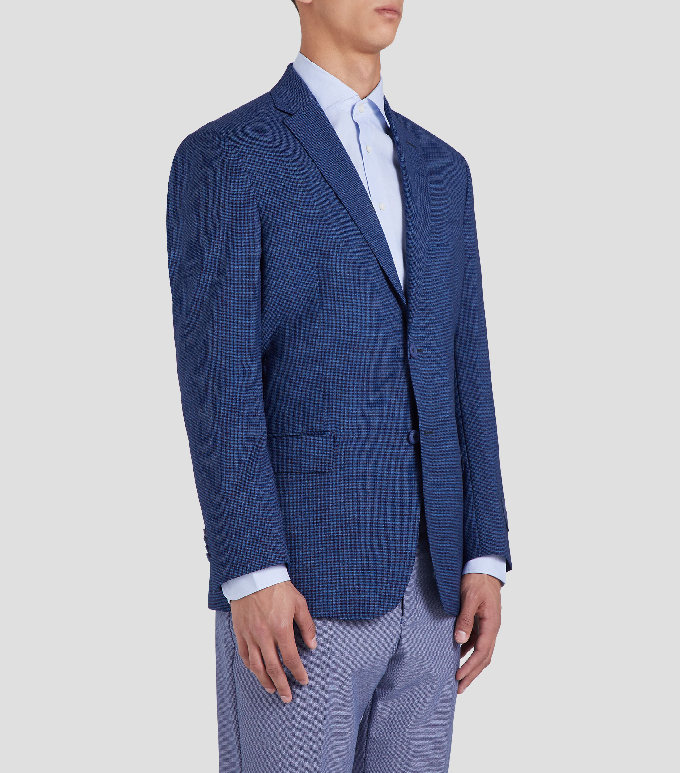 BUCCELLI: Saco con pata de gallo en jacquard Hombre | El Palacio de Hierro