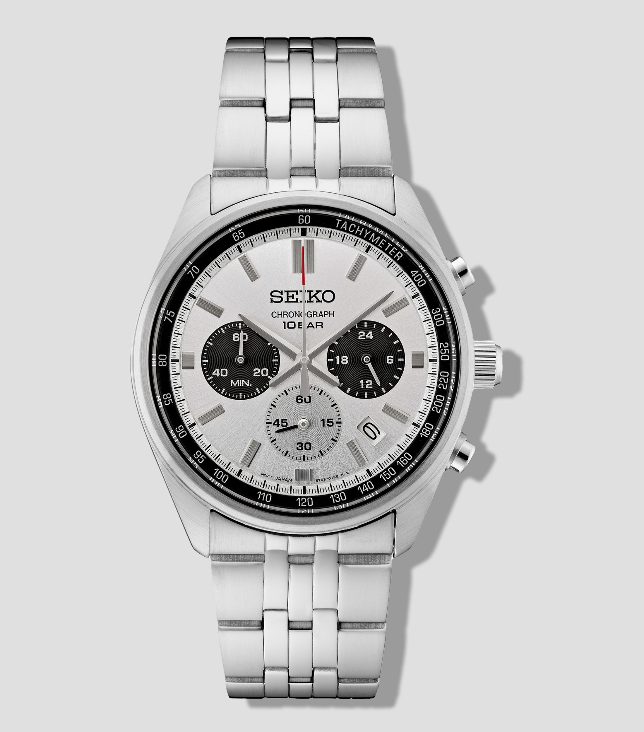 Seiko: Reloj para Hombre Essentials Casual, Plateado | El Palacio de Hierro