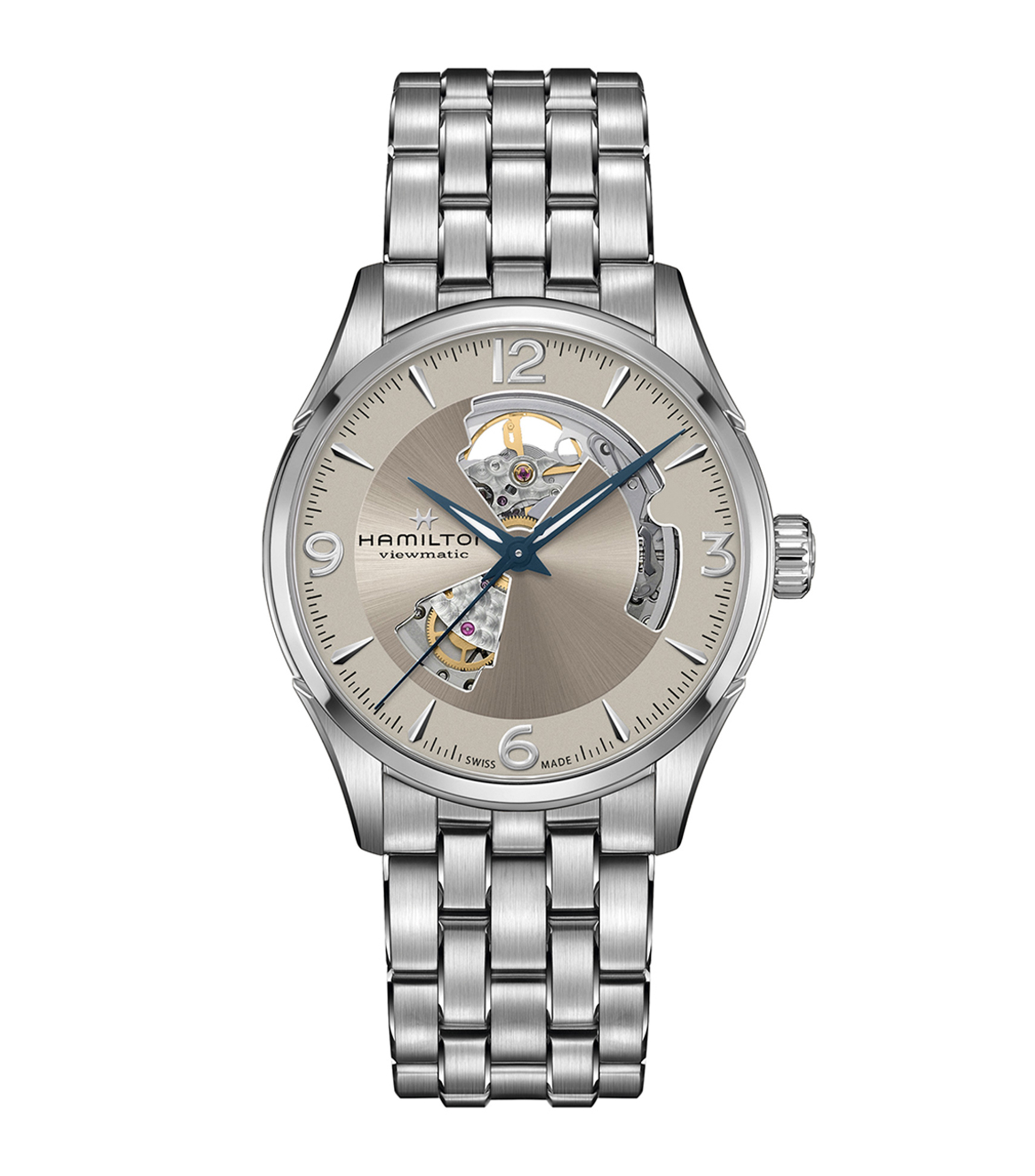 HAMILTON Reloj Jazzmaster Open Heart Hombre - El Palacio de Hierro