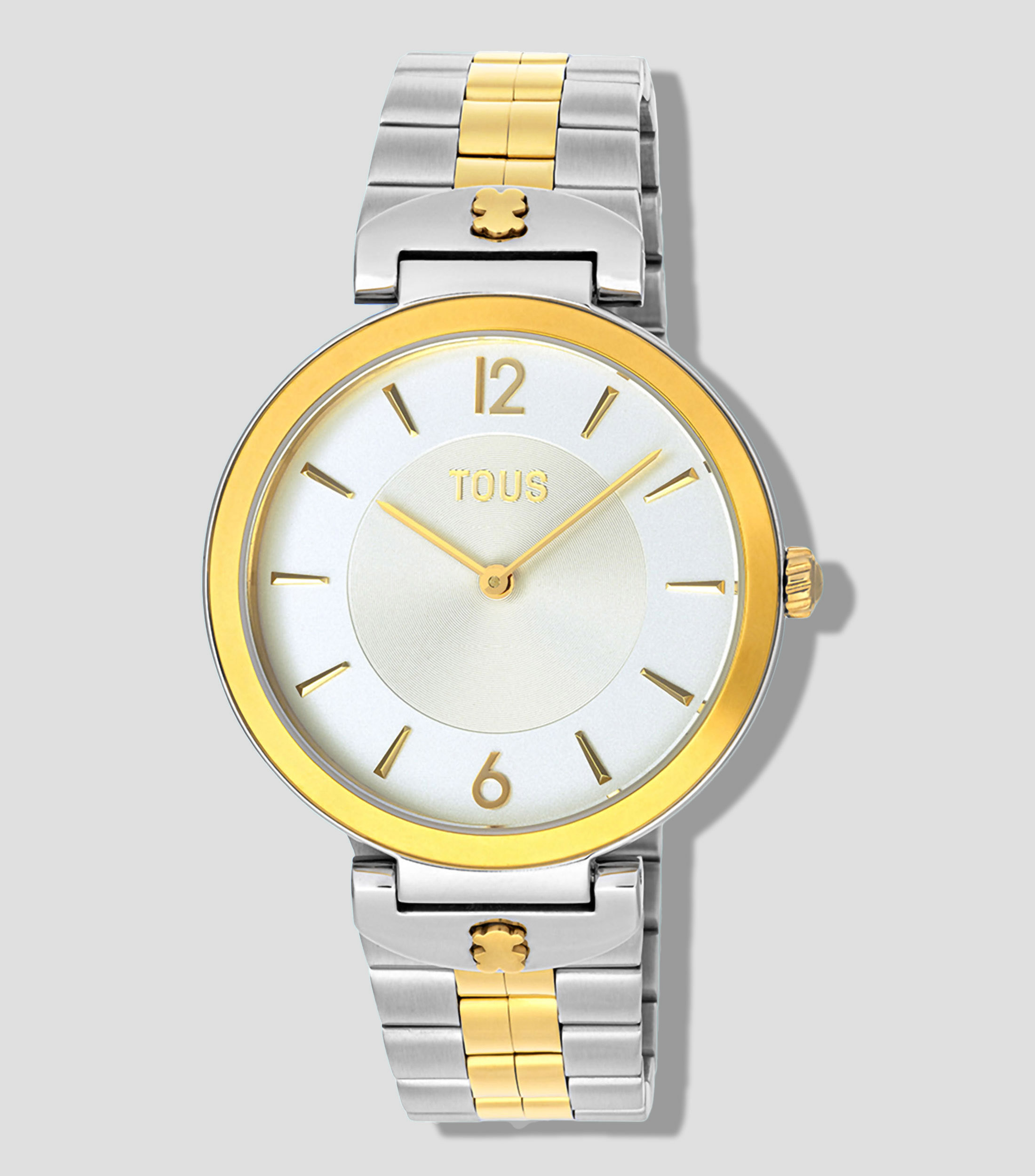 Tous Reloj Tous para mujer S-Band casual plateado, dorado; Es un reloj ...