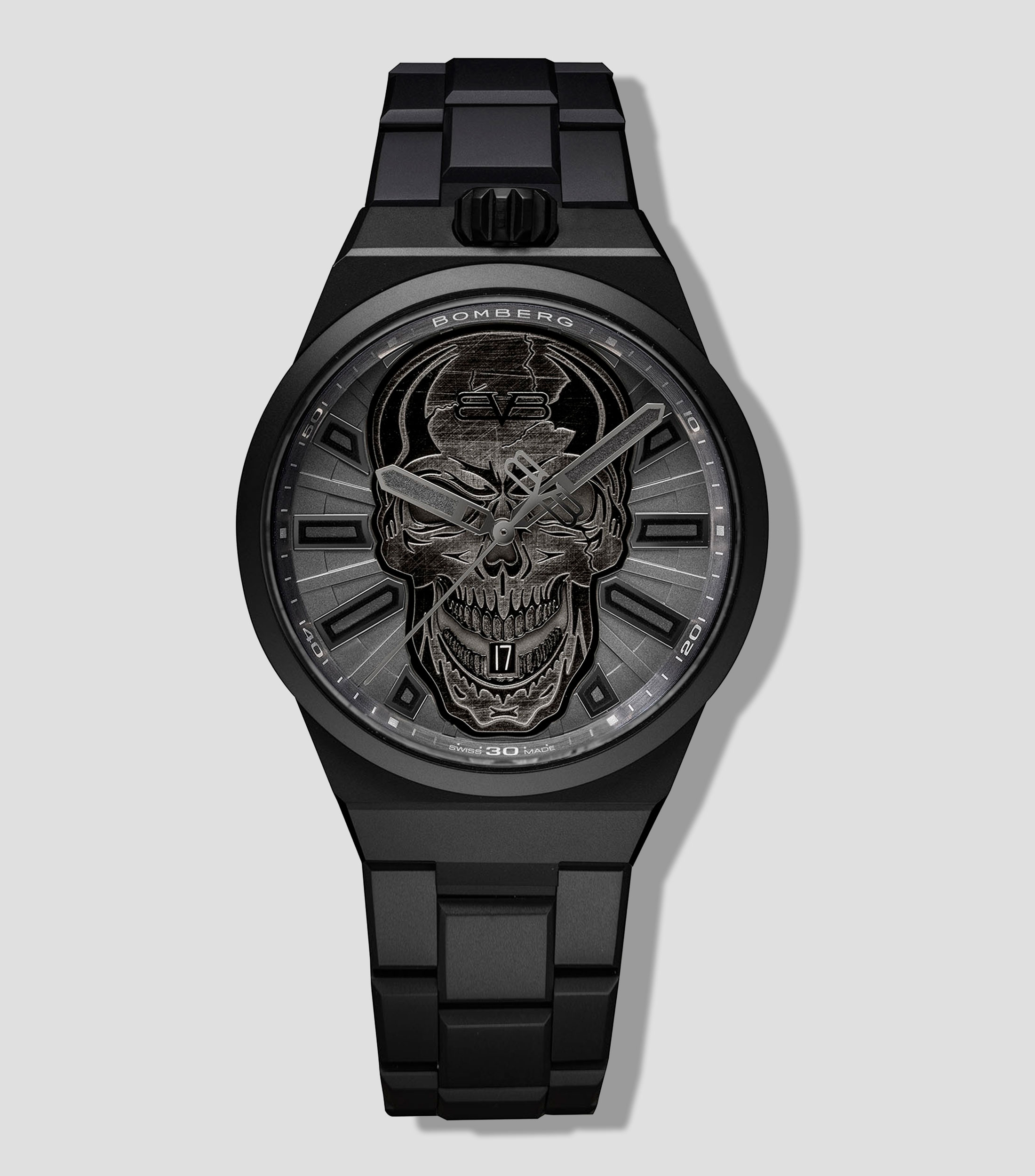 Bomberg Reloj para Hombre Bolt-68 Neo Skull Edición 10 Años - El ...