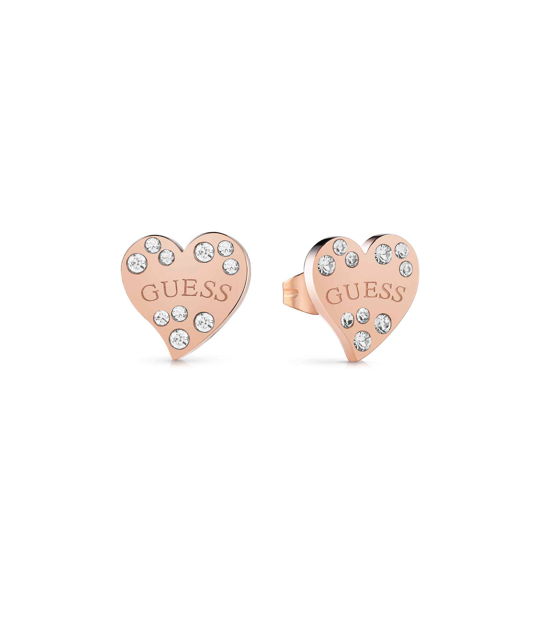 Guess Aretes Heart Warming Mujer - El Palacio de Hierro