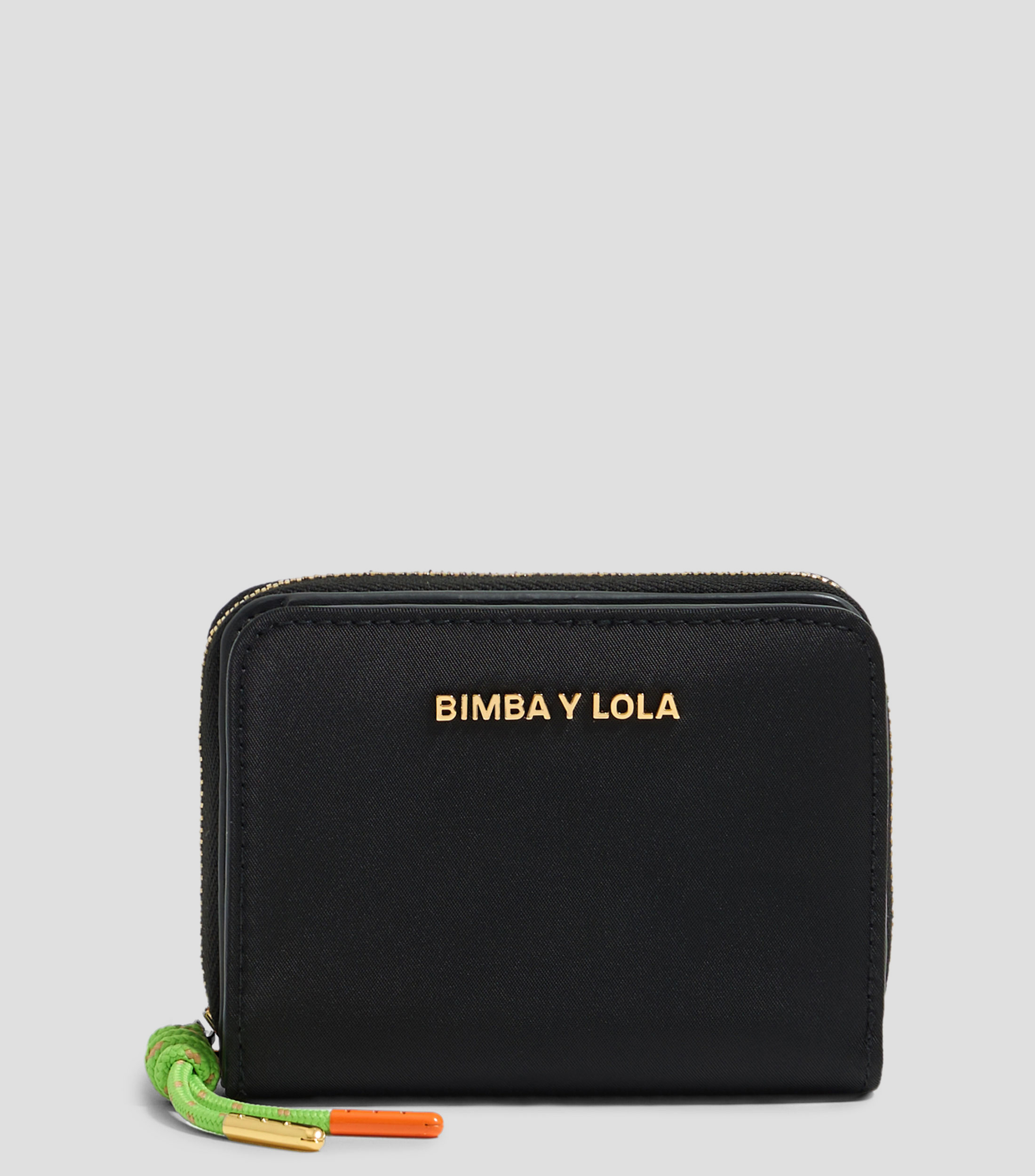 Bimba y Lola: Cartera solapa nylon negra Mujer | El Palacio de Hierro