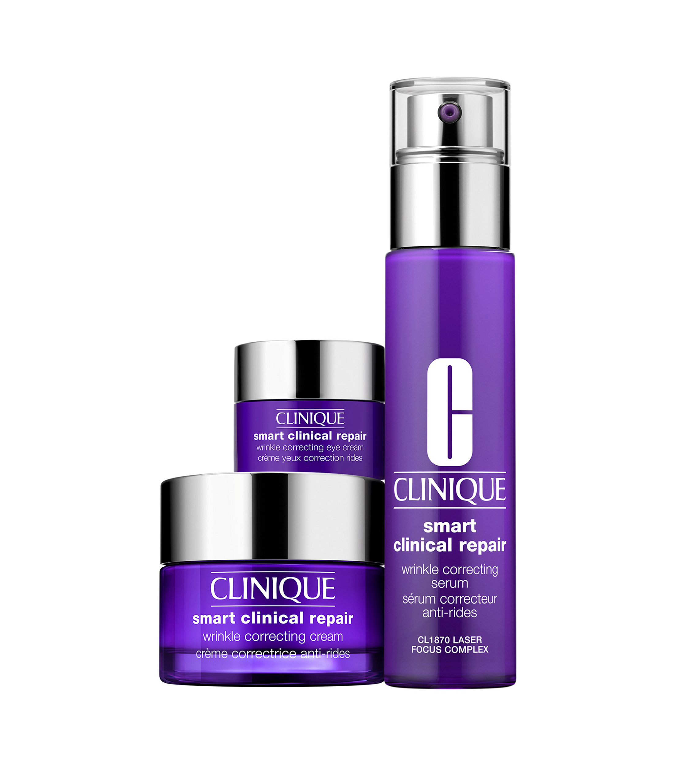 Clinique: Set de Tratamientos Anti Edad Smart & Smooth Unisex | El ...