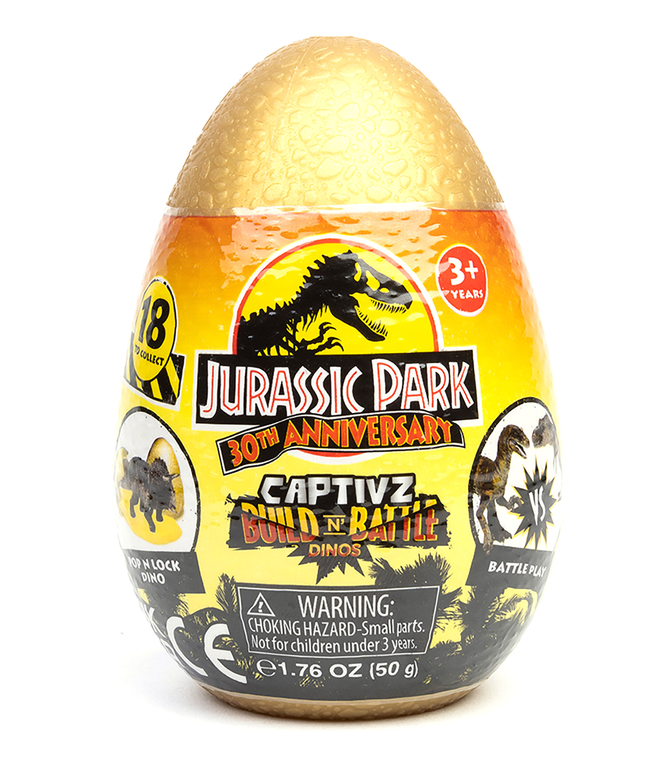Jurassic World: Huevo sorpresa Captivz 30 Aniversario | El Palacio de ...
