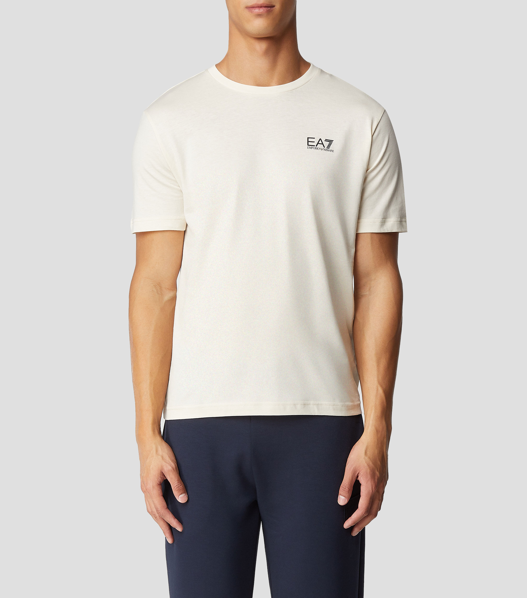 EA7 Emporio Armani: Playera de cuello redondo manga corta con logo Hombre | El Palacio de Hierro