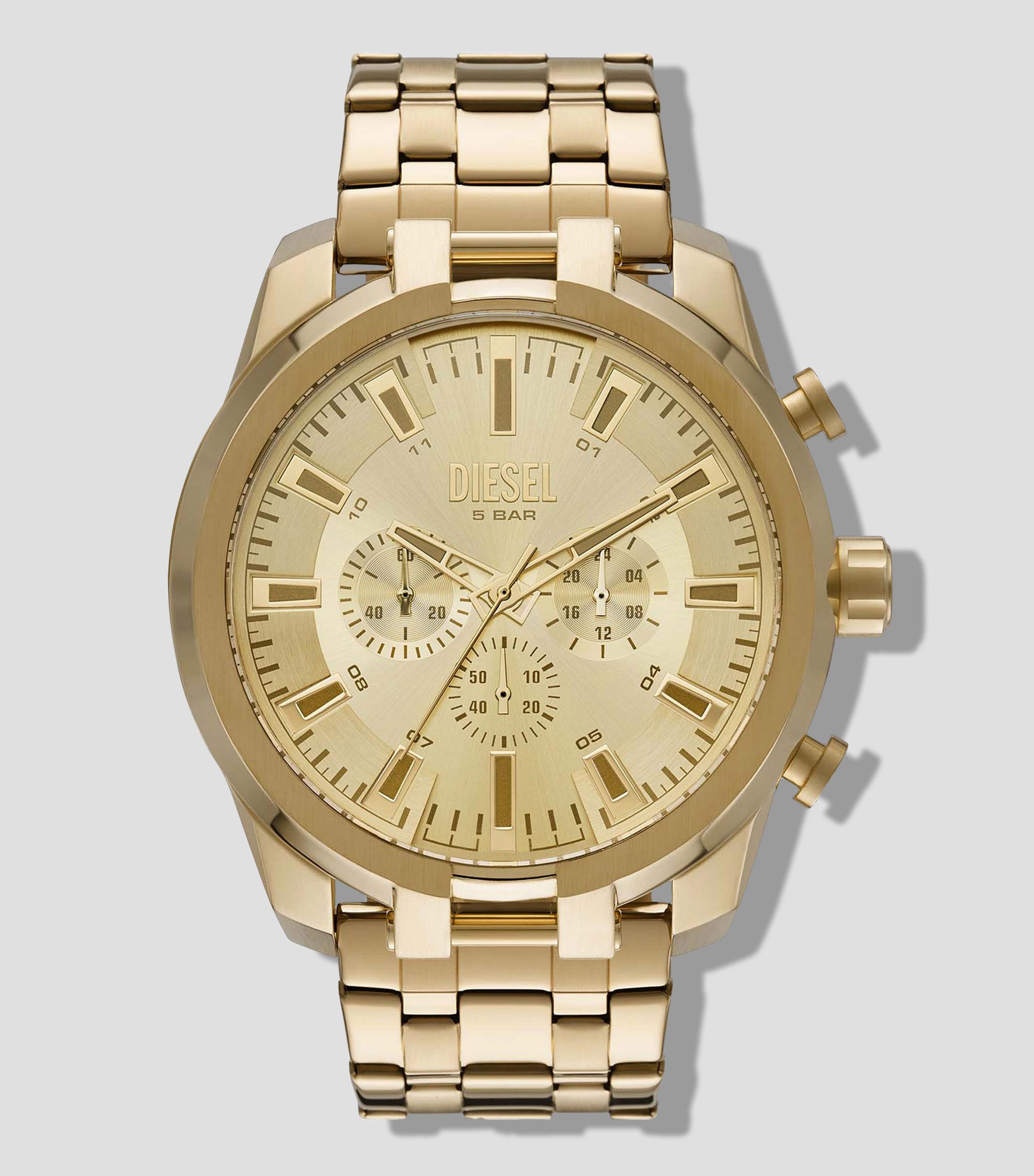 Diesel Reloj para Hombre Split de Vestir Dorado - El Palacio de Hierro