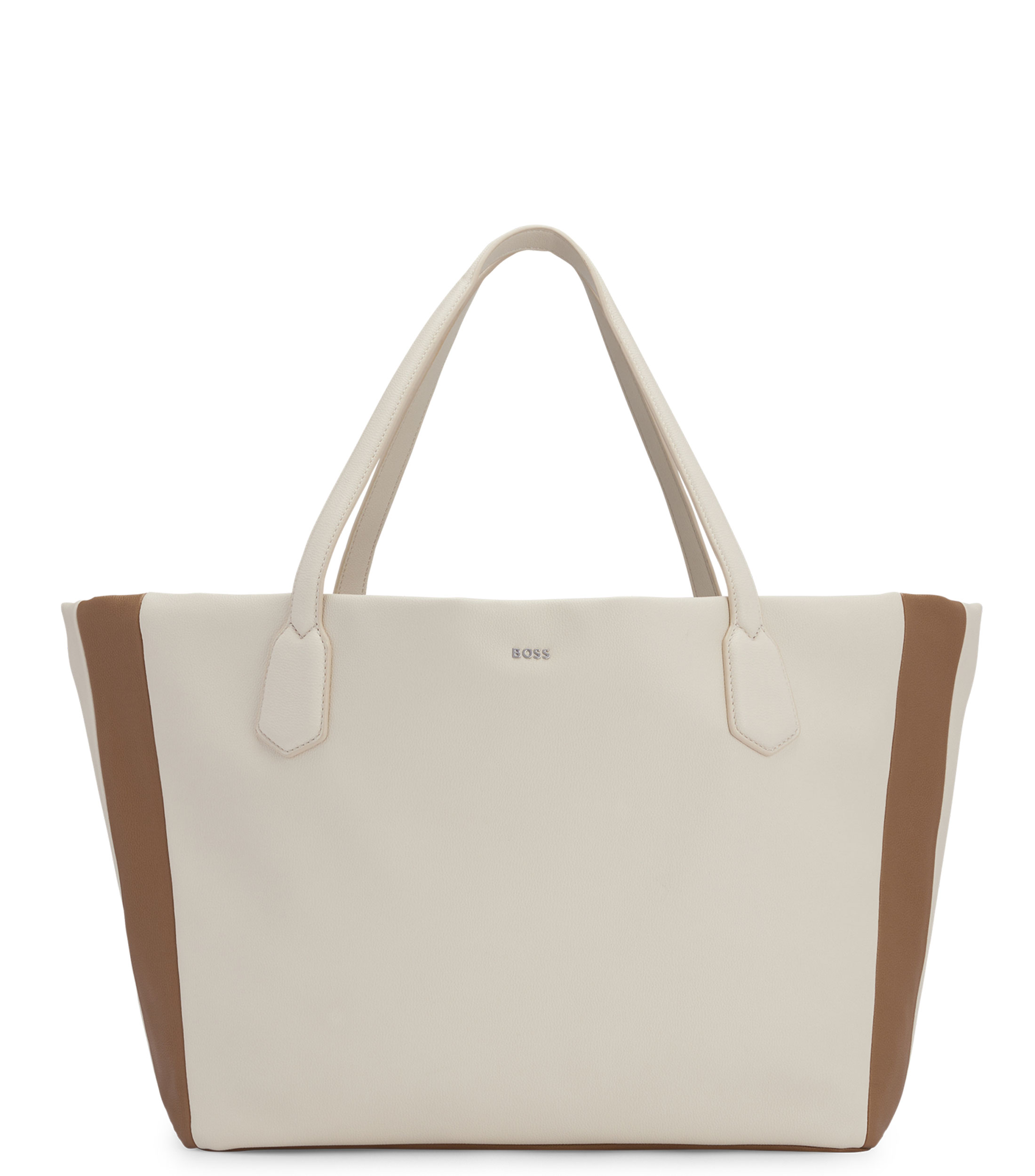 Boss: Bolso estilo Tote de piel sintética con letras de logo Mujer | El ...