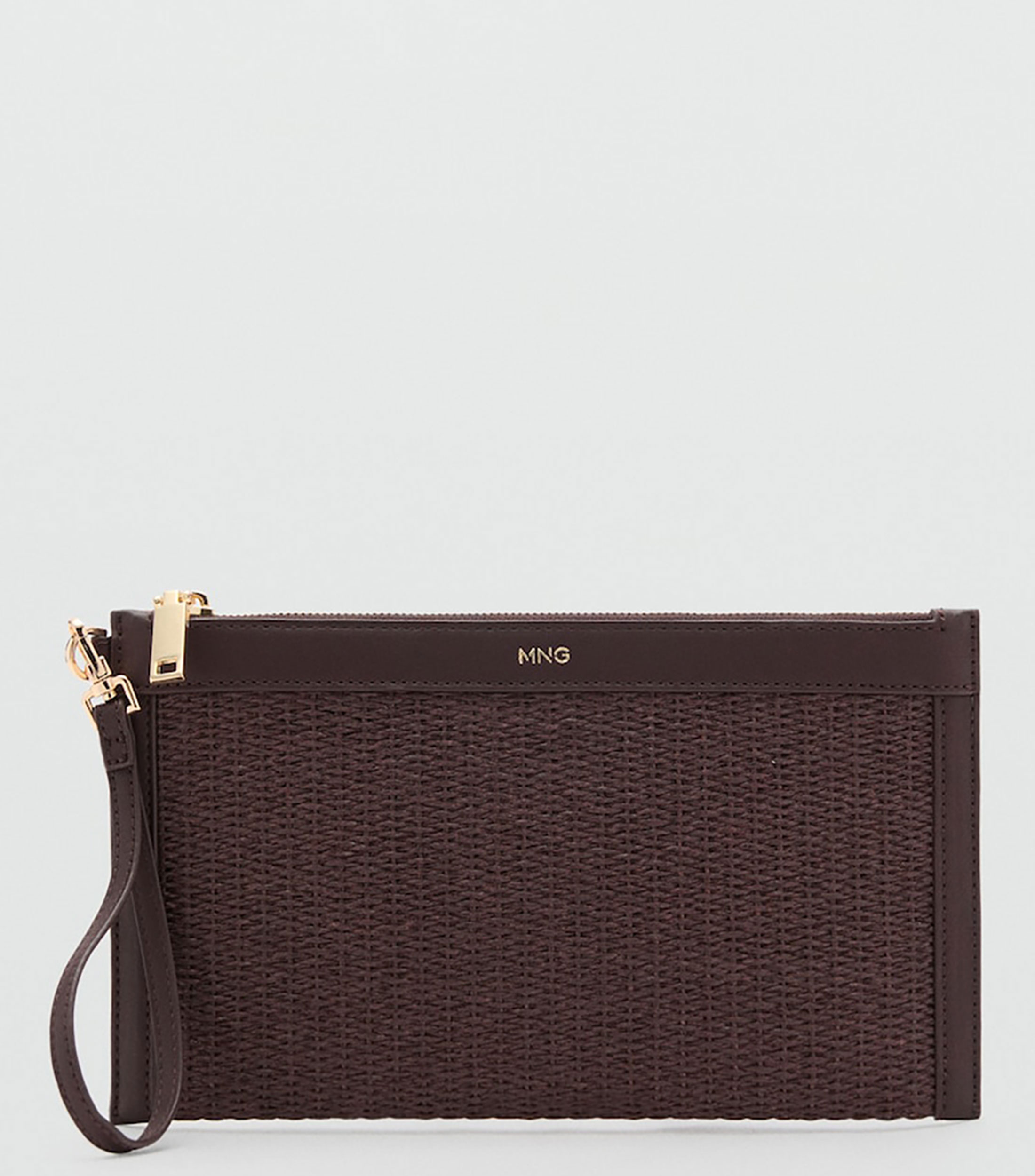 Mango Bolsa Clutch con Logotipo Mujer |El Palacio de Hierro