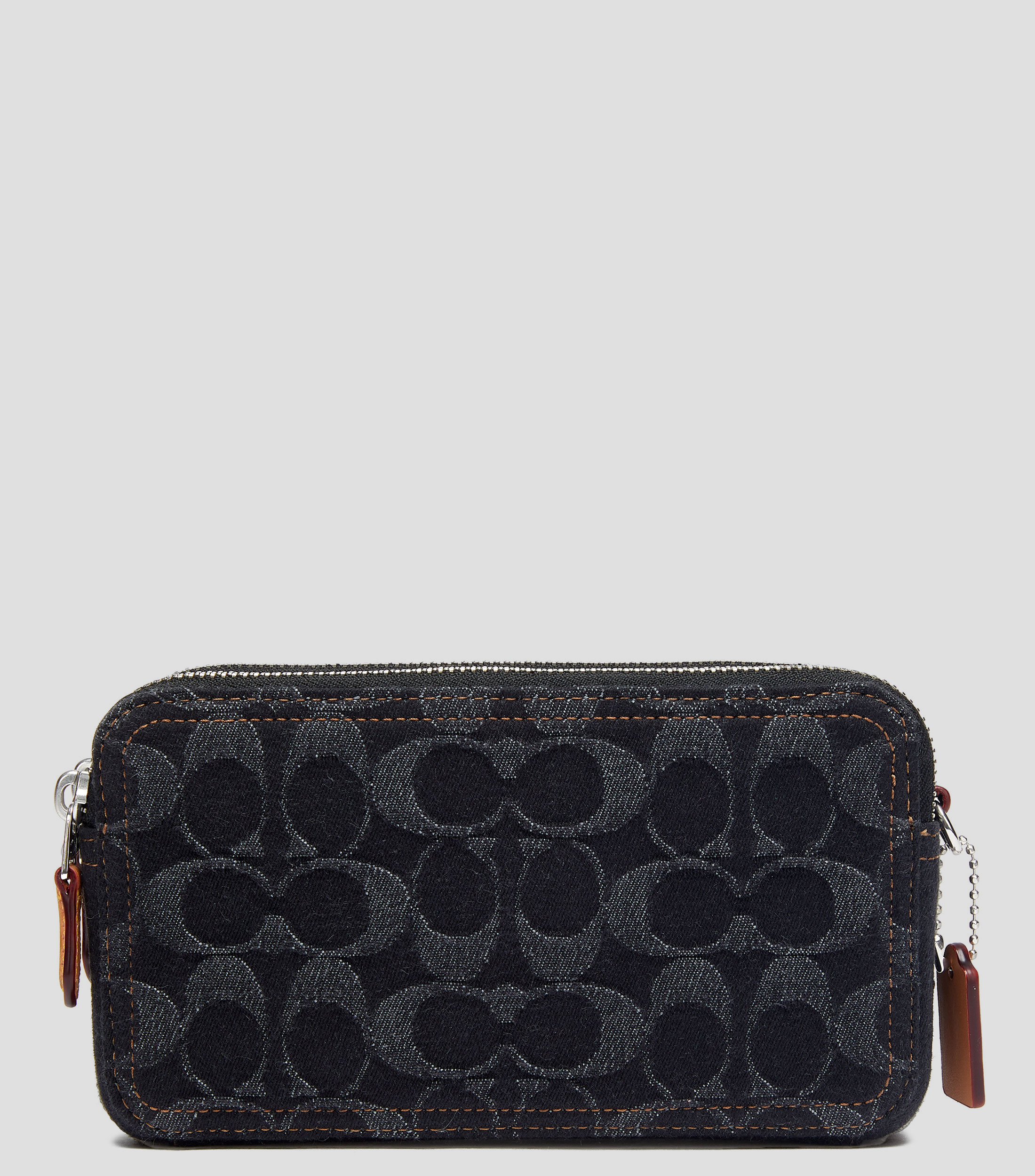 COACH: Bolso crossbody negro con monogram Mujer | El Palacio de Hierro