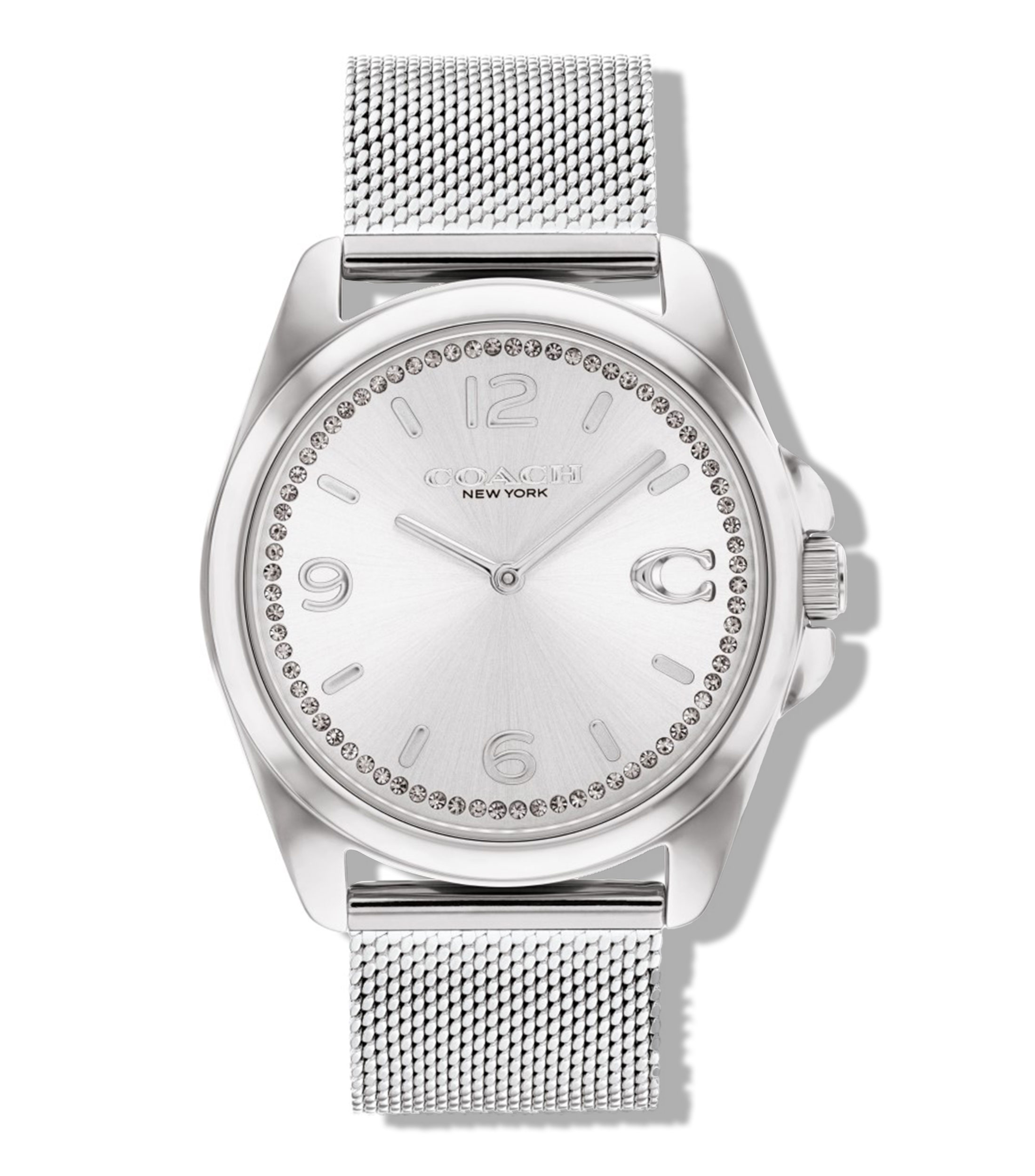 COACH Reloj para Mujer Greyson Casual, Plata - El Palacio de Hierro