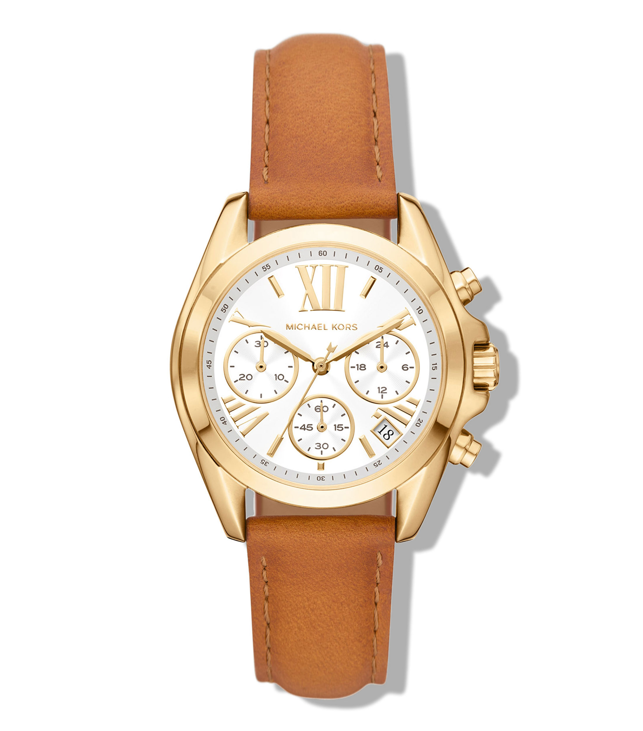 Michael Kors Reloj para Mujer Bradshaw Casual, Dorado - El Palacio de ...