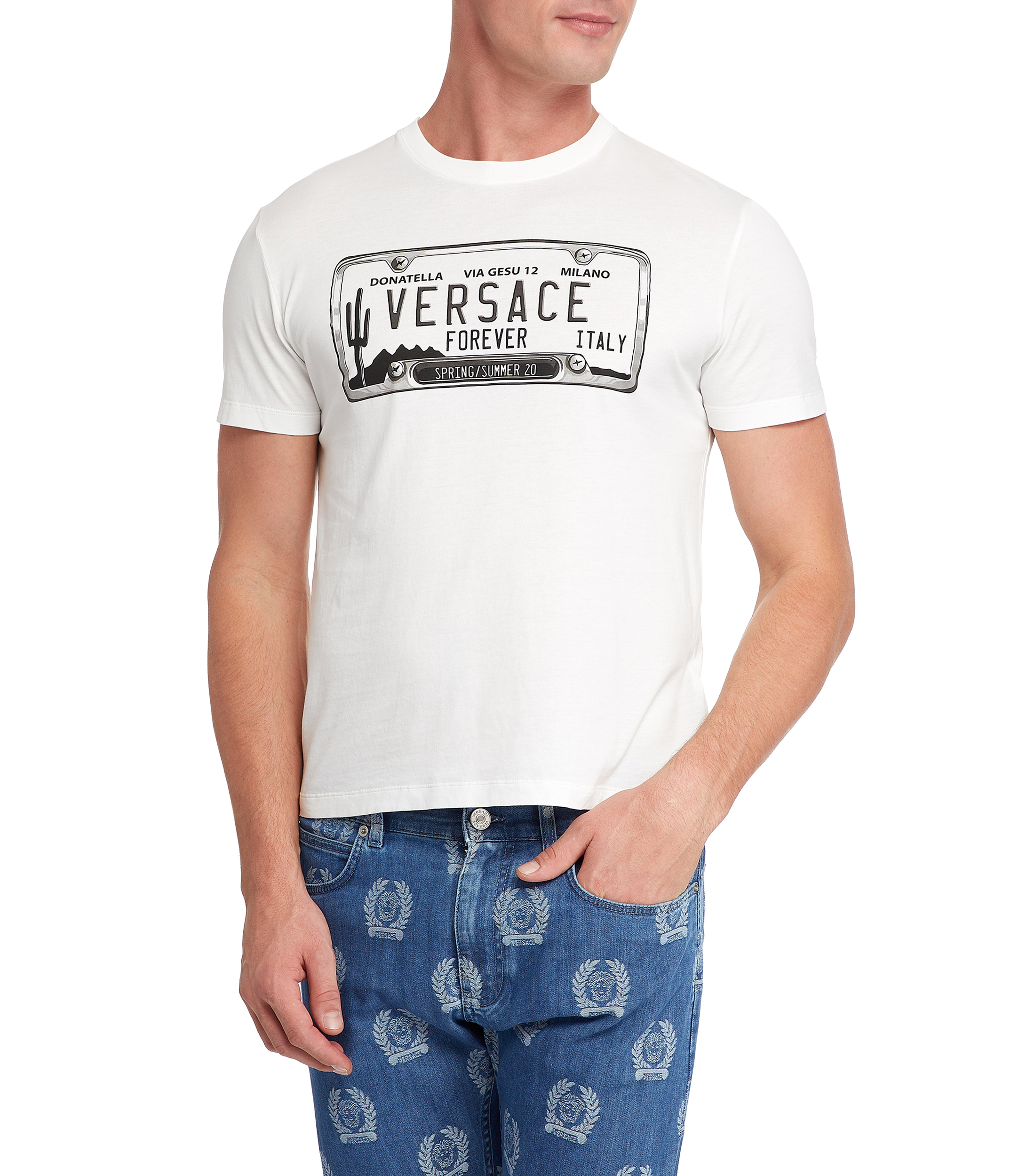 Versace Playera estampada Hombre - El Palacio de Hierro