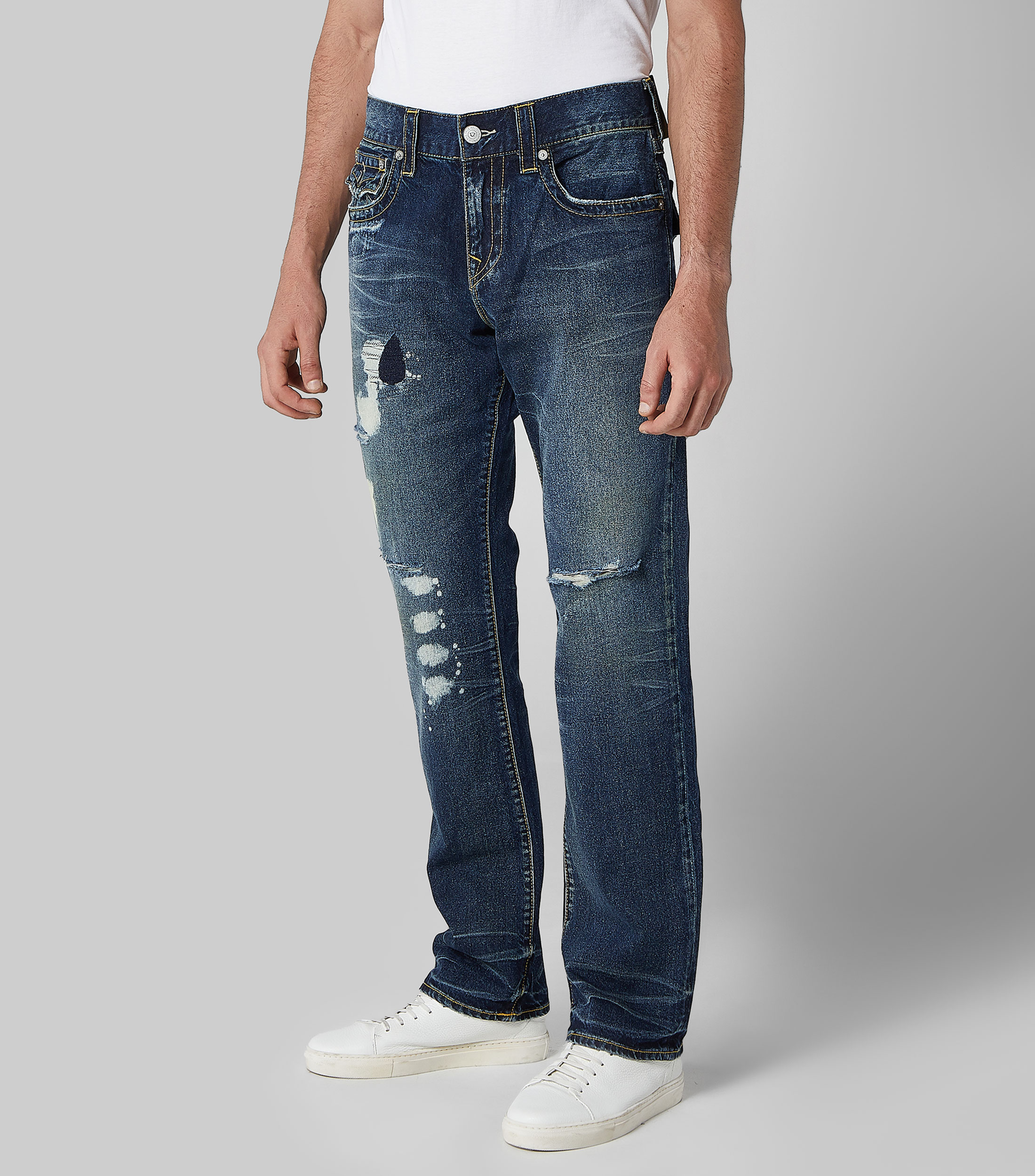 True Religion: Jeans Ricky Relaxed Straight Hombre | El Palacio de Hierro
