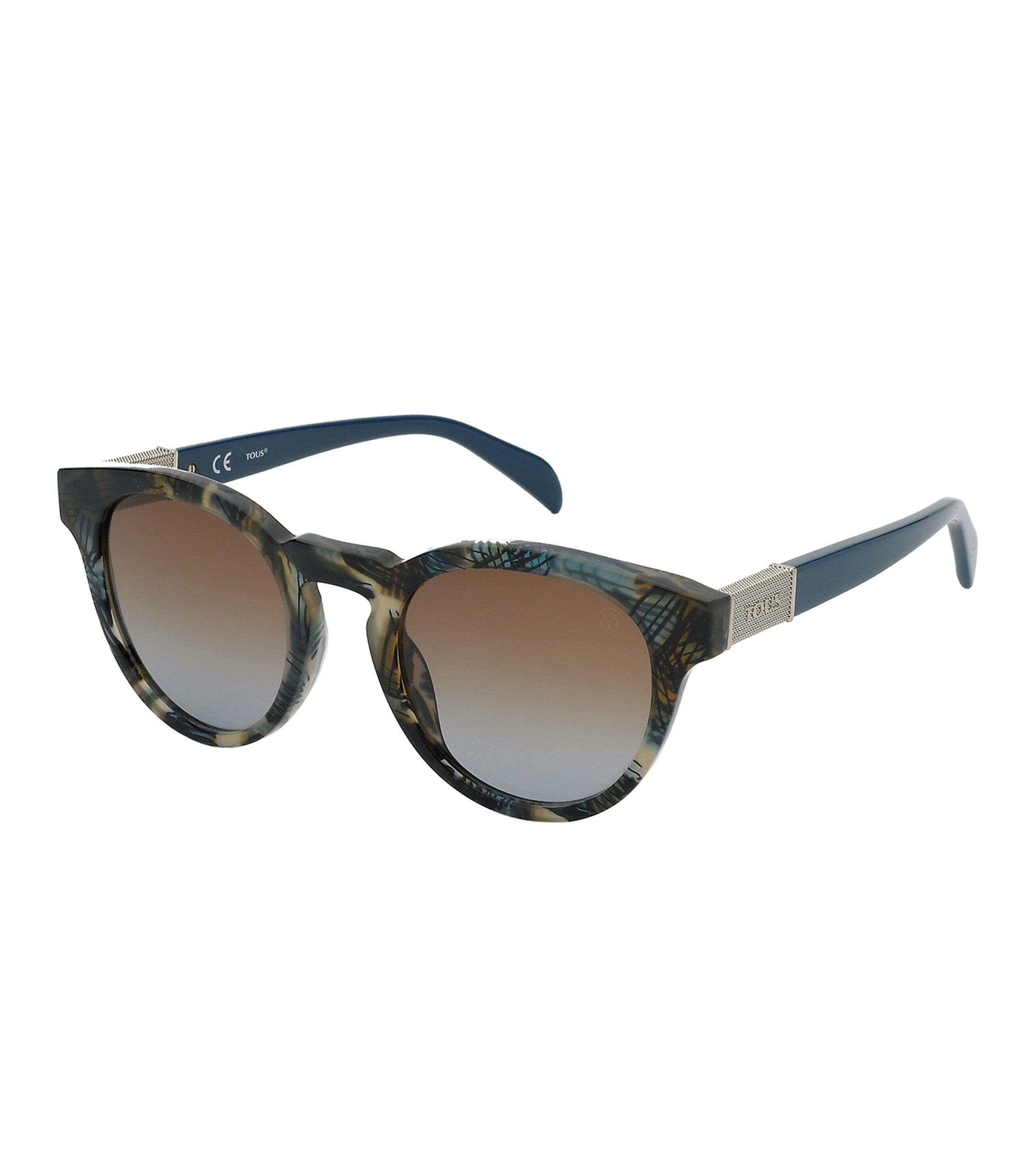 Tous: Lentes de sol panthos Round Mesh azul Mujer | El Palacio de Hierro