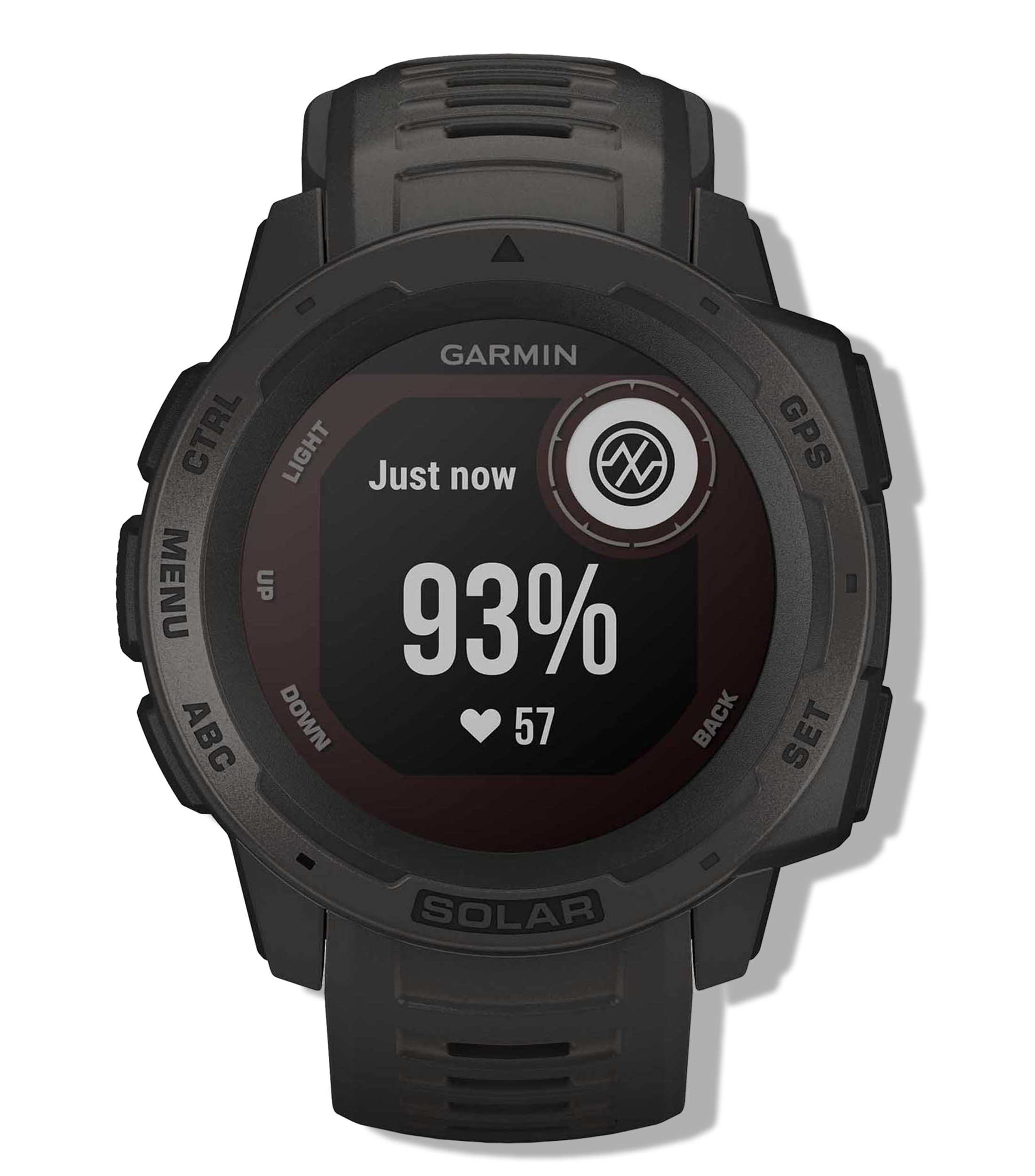 Garmin Monitor deportivo Instict Solar Surf Graphite - El Palacio de Hierro