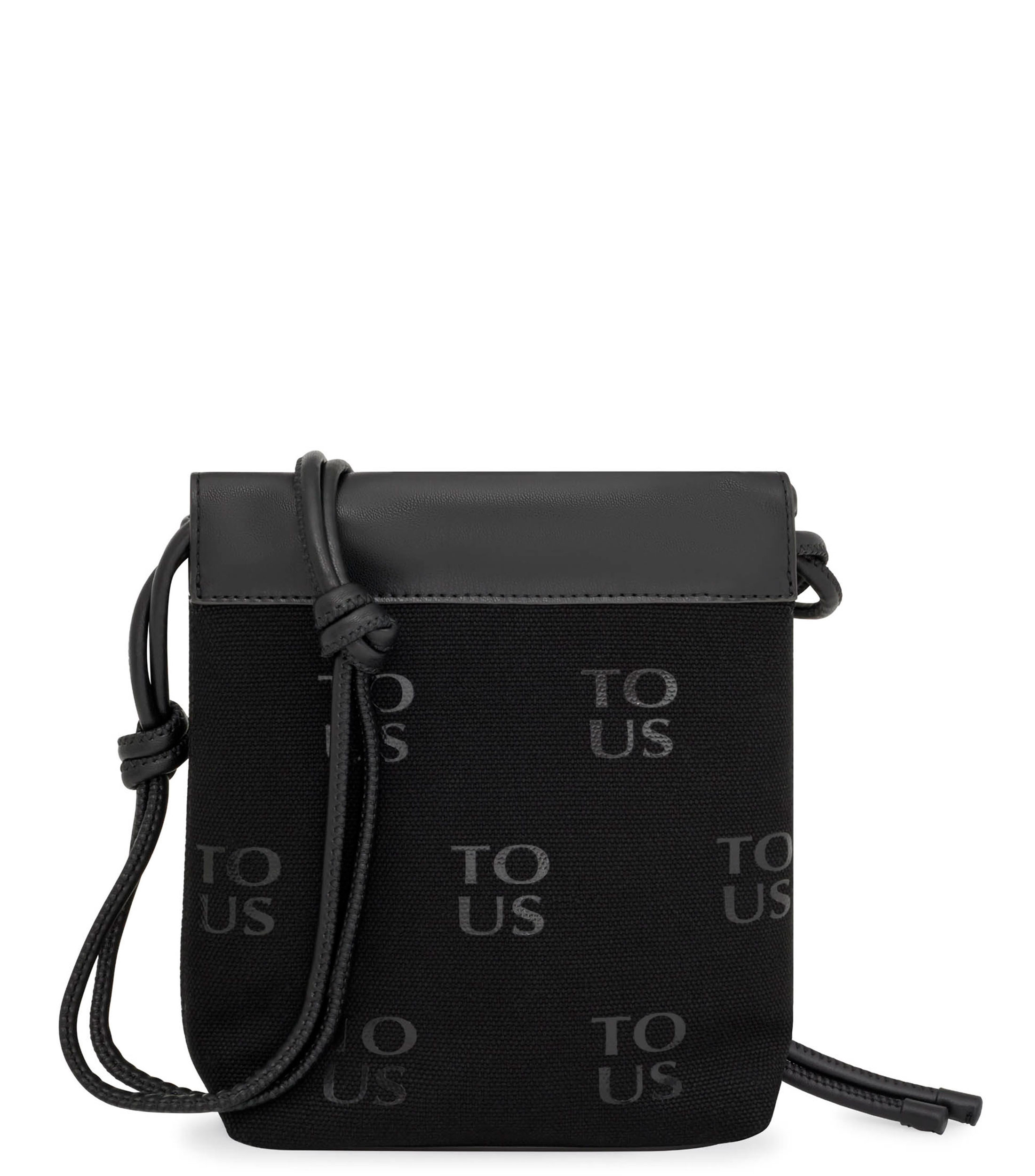 Tous: Bolso Crossbody mini negro, To-us con monogram Mujer | El Palacio ...