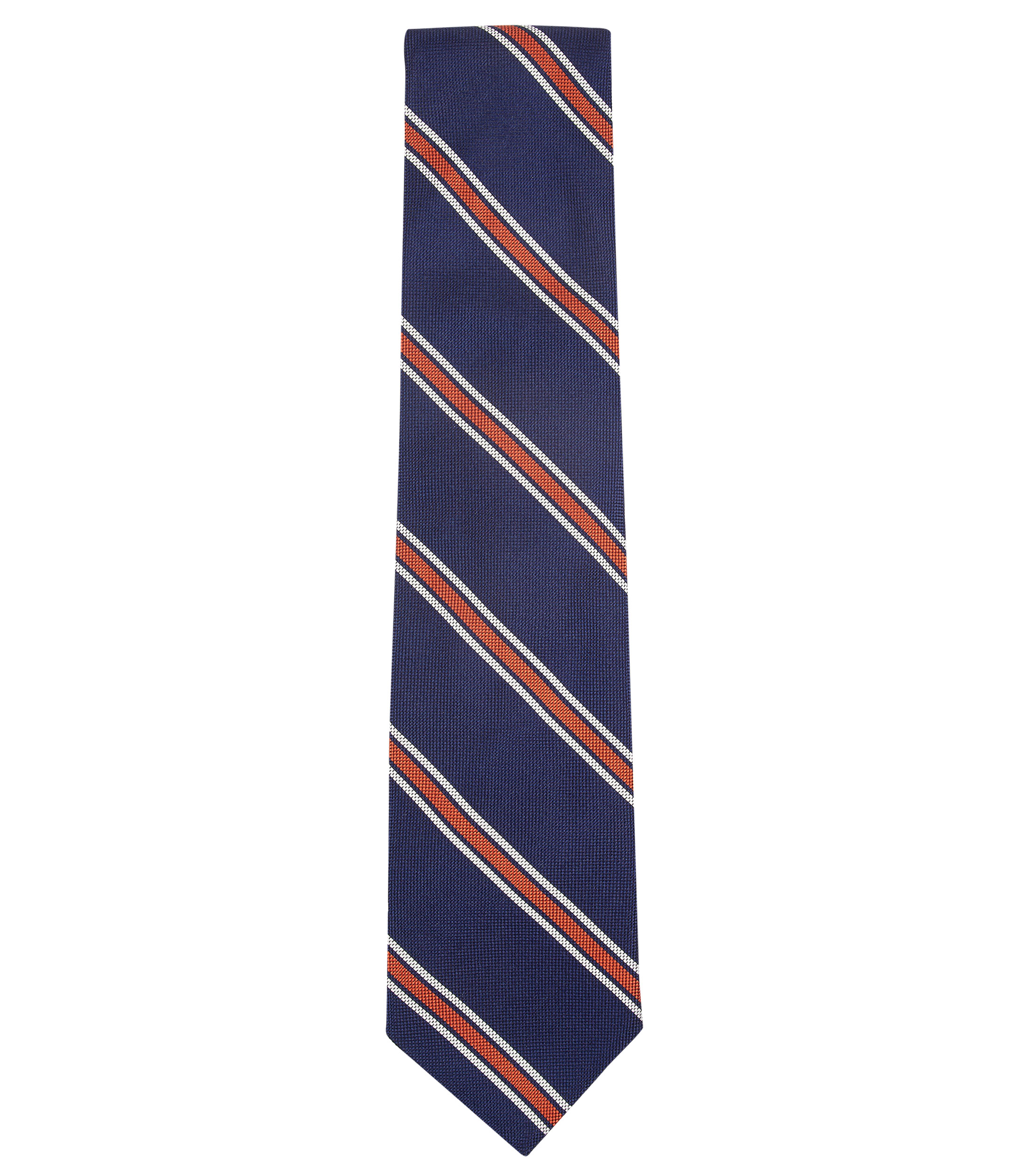 Brooks Brothers Corbata ancha en seda multicolor con rayas - El Palacio ...