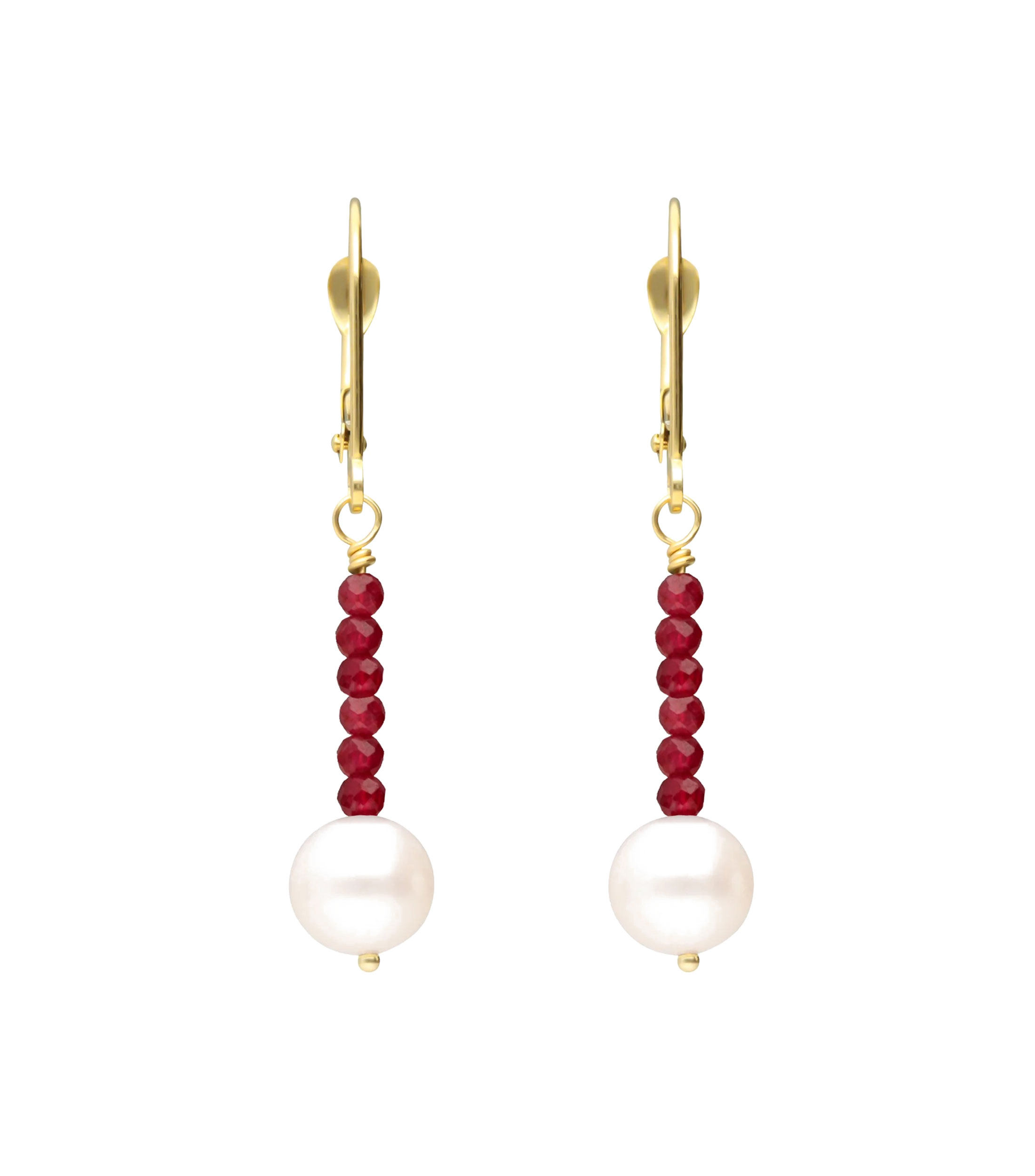 Tanya Moss Aretes con rubí Mujer - El Palacio de Hierro