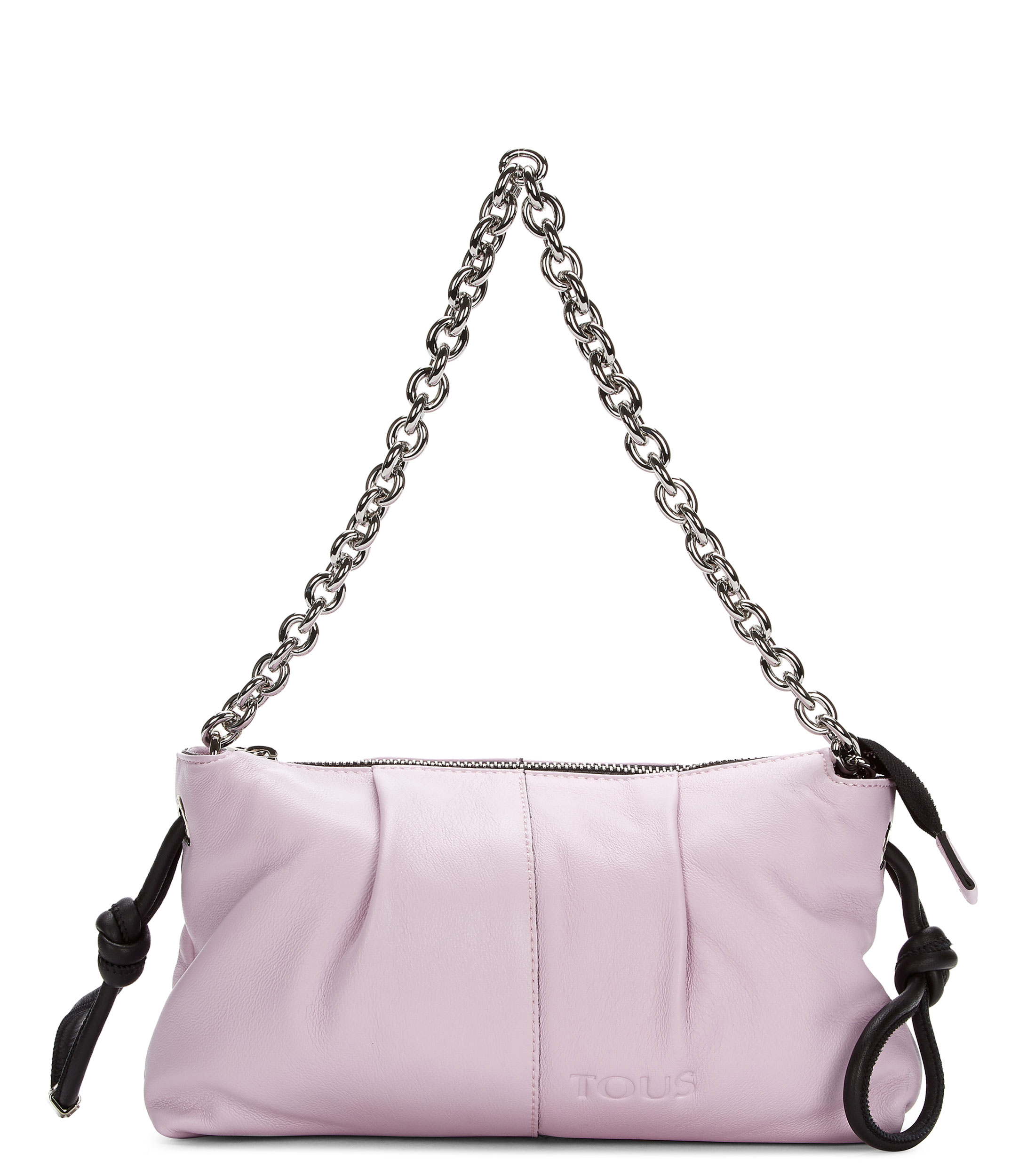 Tous: Bolso shoulder lila en piel Soft Mujer | El Palacio de Hierro