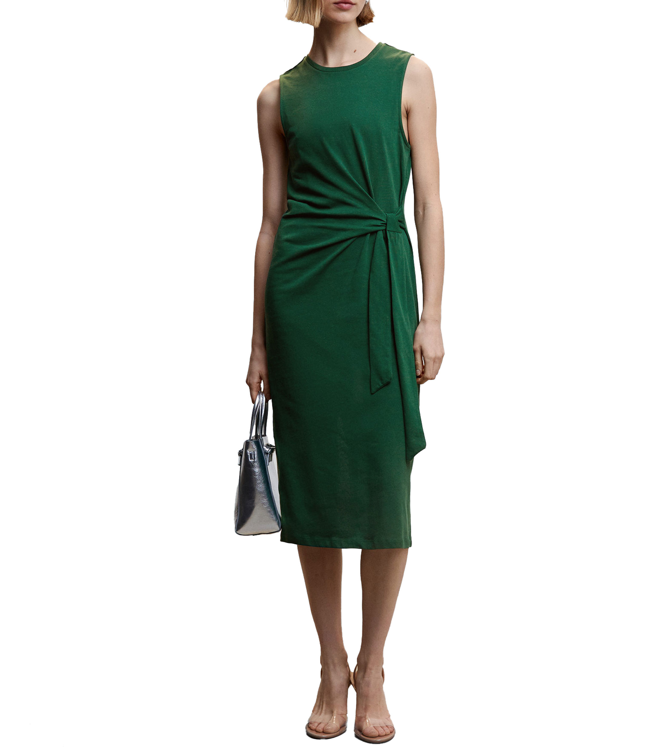 Mango: Vestido de fiesta midi Mujer | El Palacio de Hierro