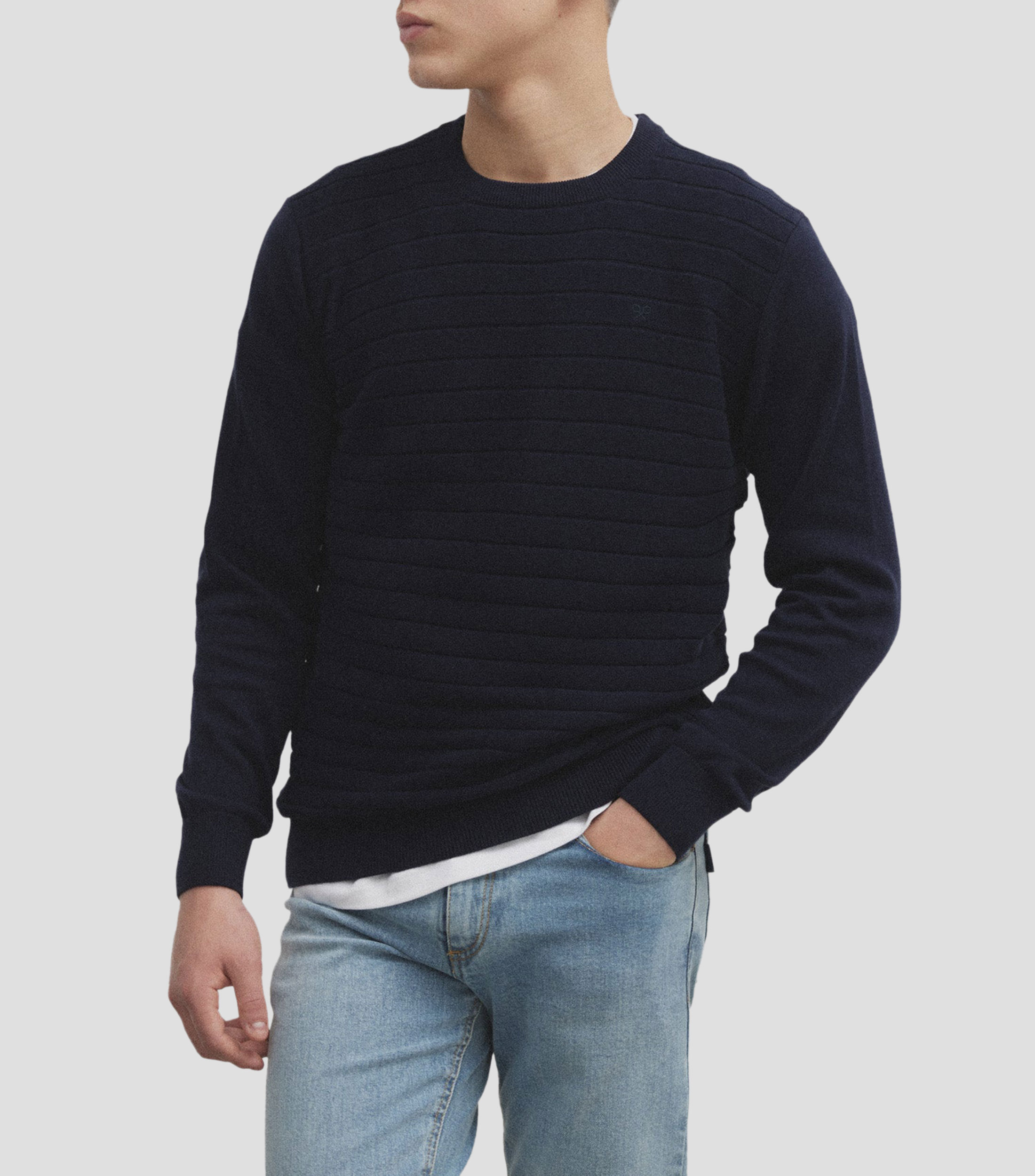 Silbon: Suéter de cuello redondo Hombre | El Palacio de Hierro