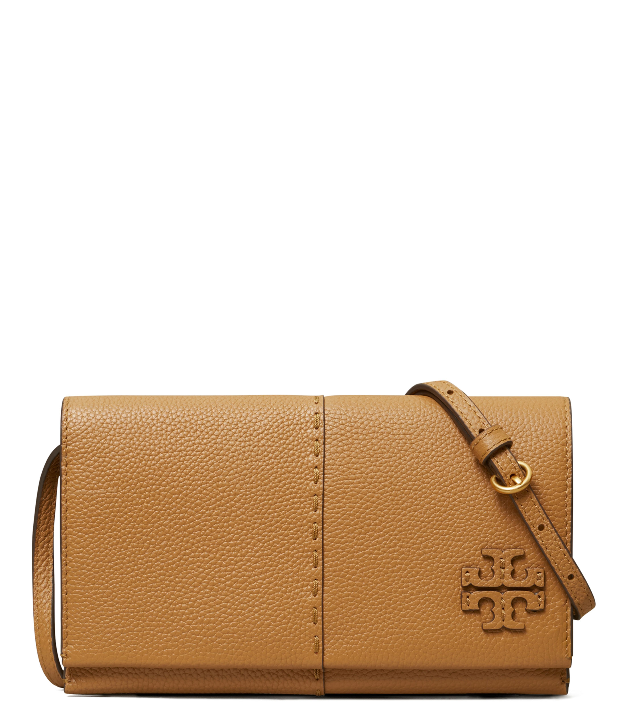 Tory Burch: Cartera en Piel café McGraw Crossbody Mujer | El Palacio de ...
