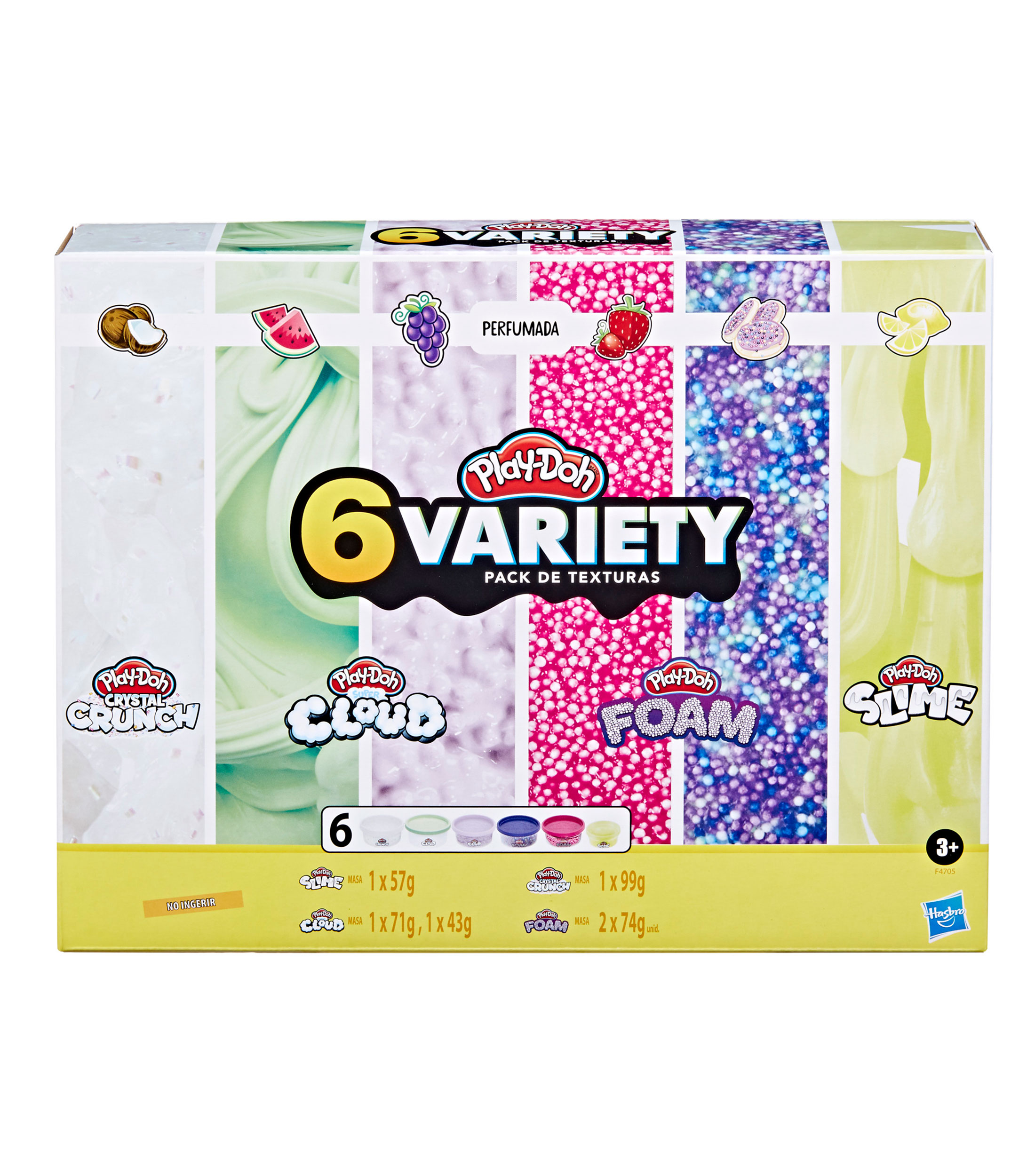 Play-Doh Texture Variety Pack Scented - El Palacio de Hierro