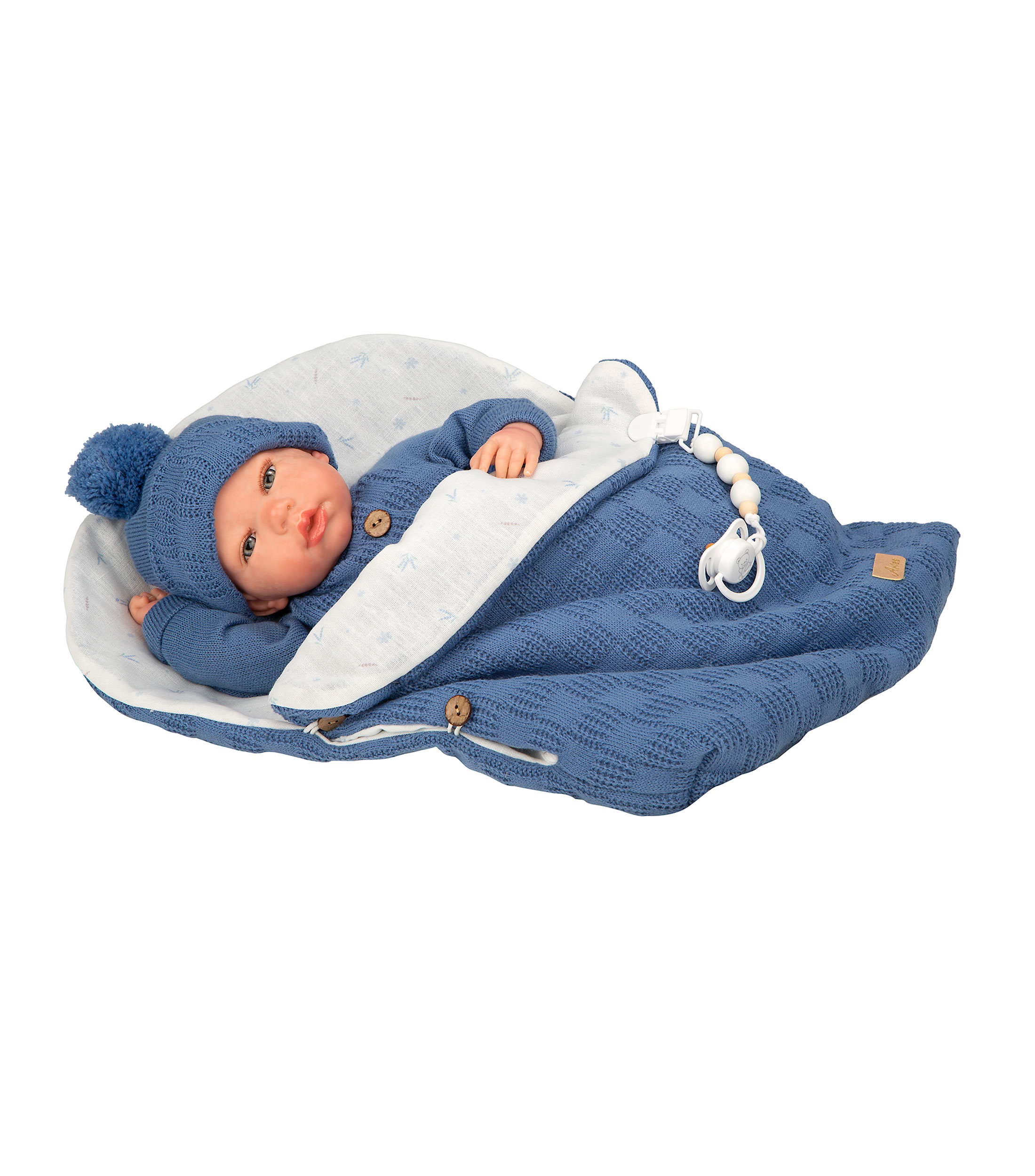 Arias Muñeca Reborn Ariel Rosa 40 cm |El Palacio de Hierro