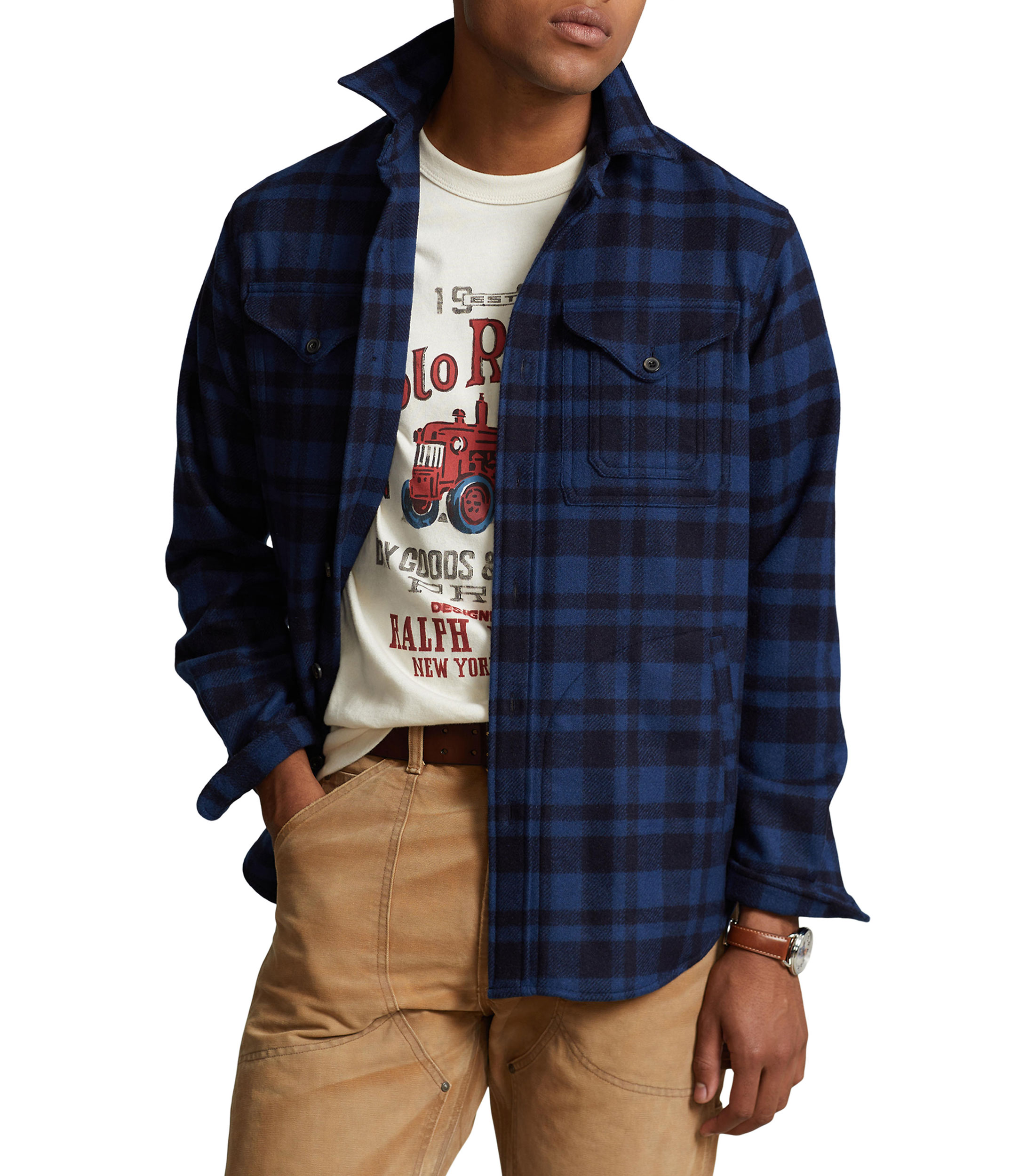 Polo Ralph Lauren: Sobrecamisa Hombre | El Palacio de Hierro