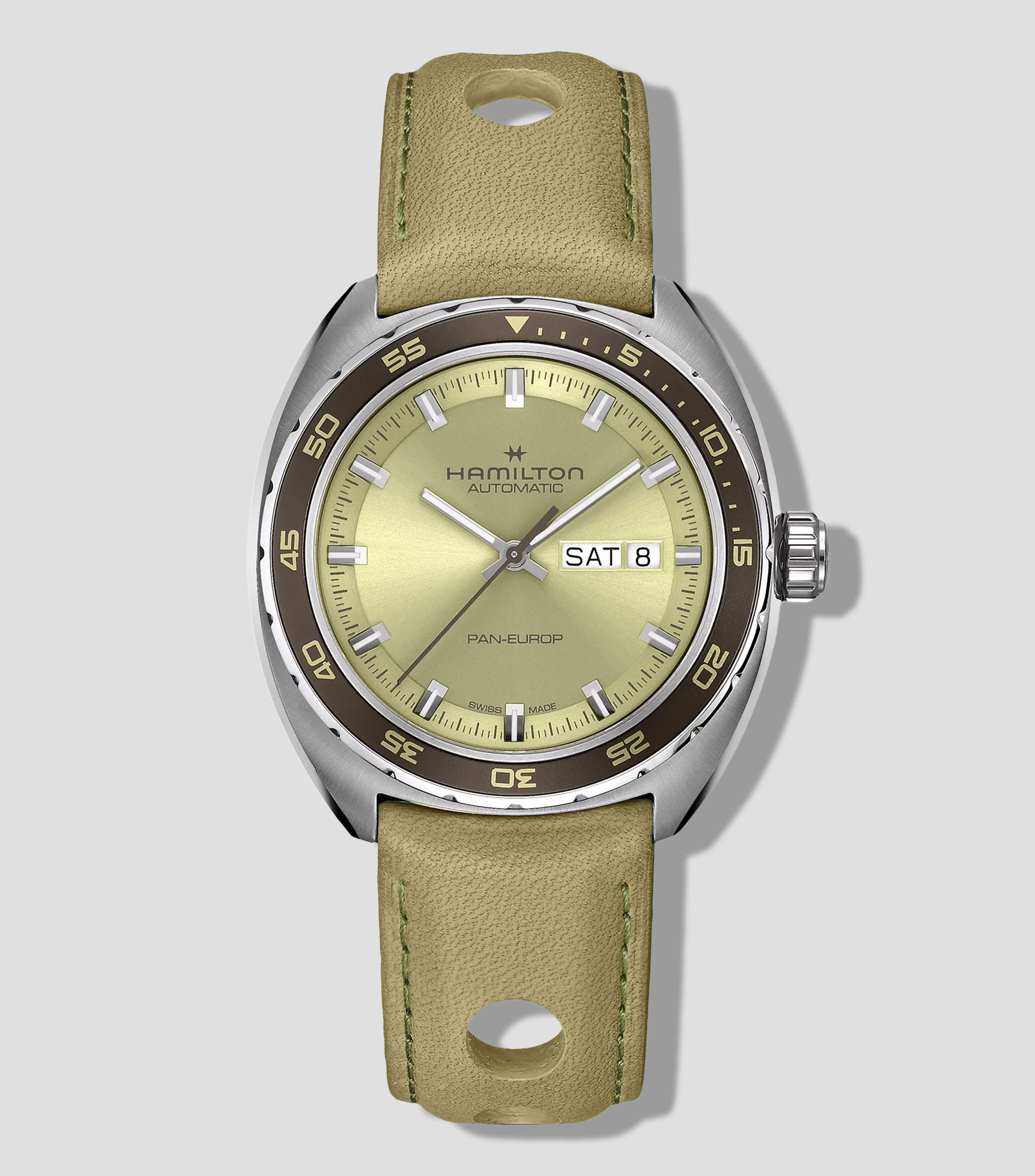 Hamilton: Reloj para Hombre American Classic Casual Plateado | El ...