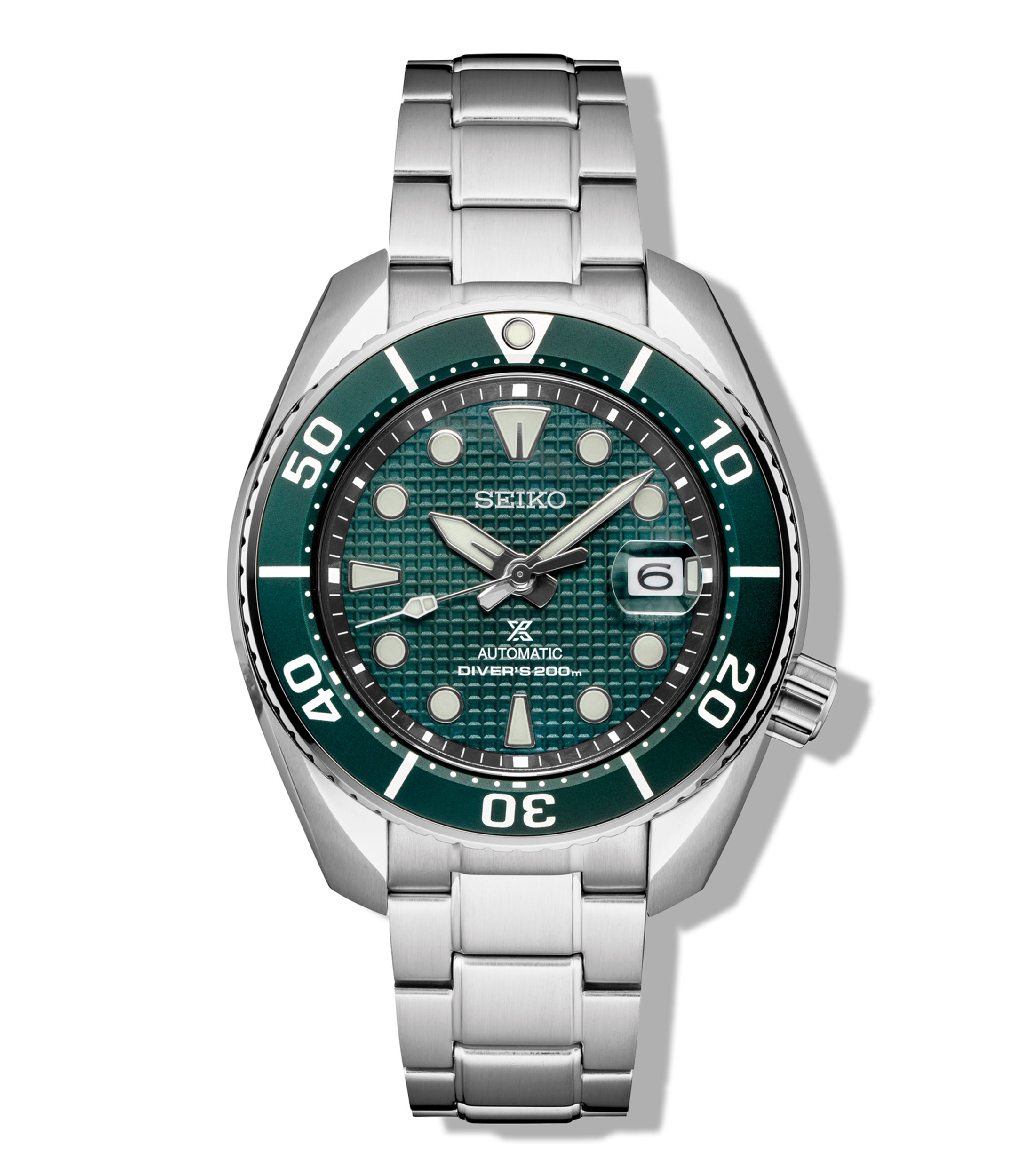 Seiko Reloj Unisex Prospex Luxe Deportivo, Plateado, Verde - El Palacio ...