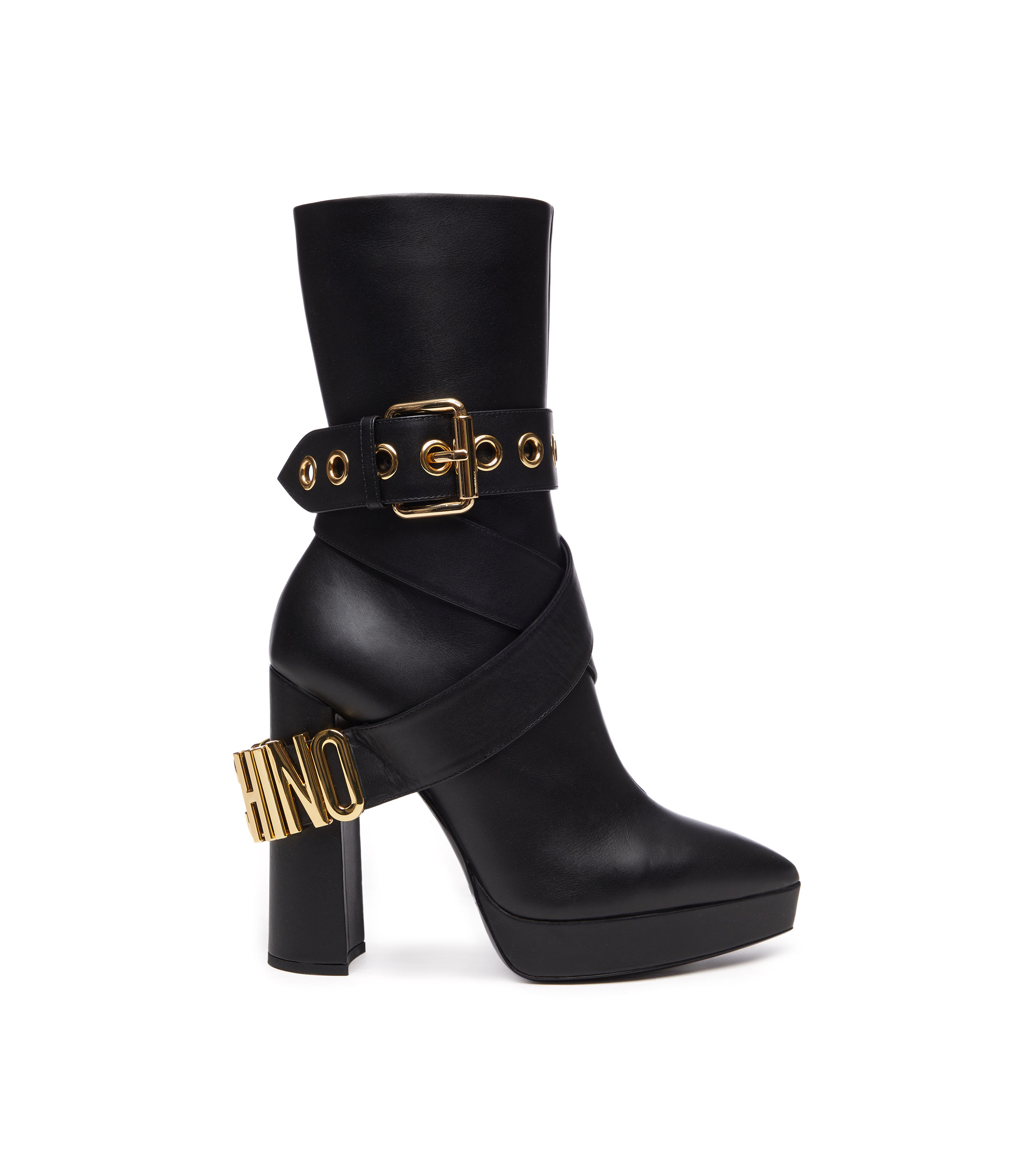 Moschino Botines largos con tacón alto Mujer - El Palacio de Hierro