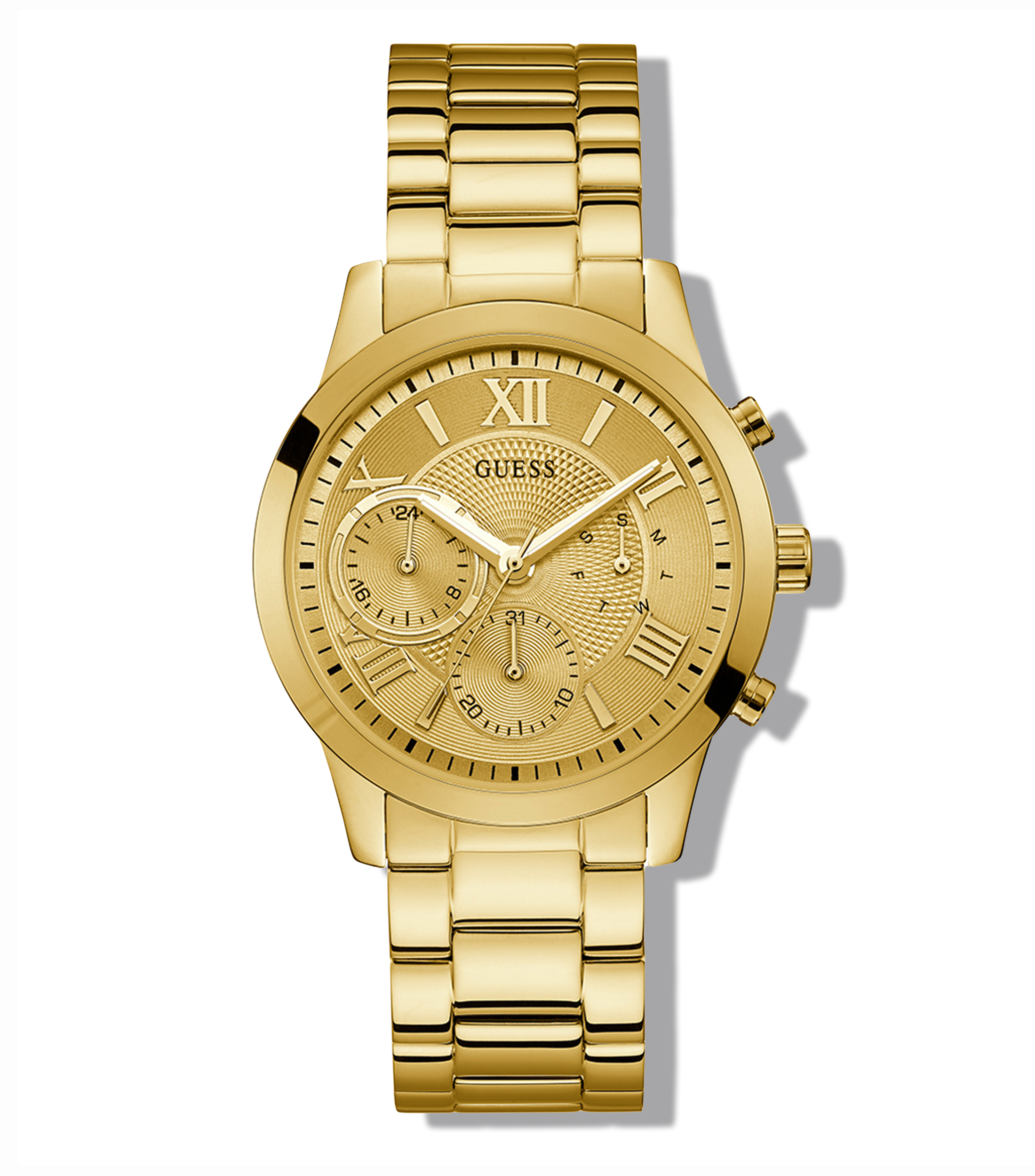 Guess Reloj para Mujer Solar De Vestir, Dorado - El Palacio de Hierro