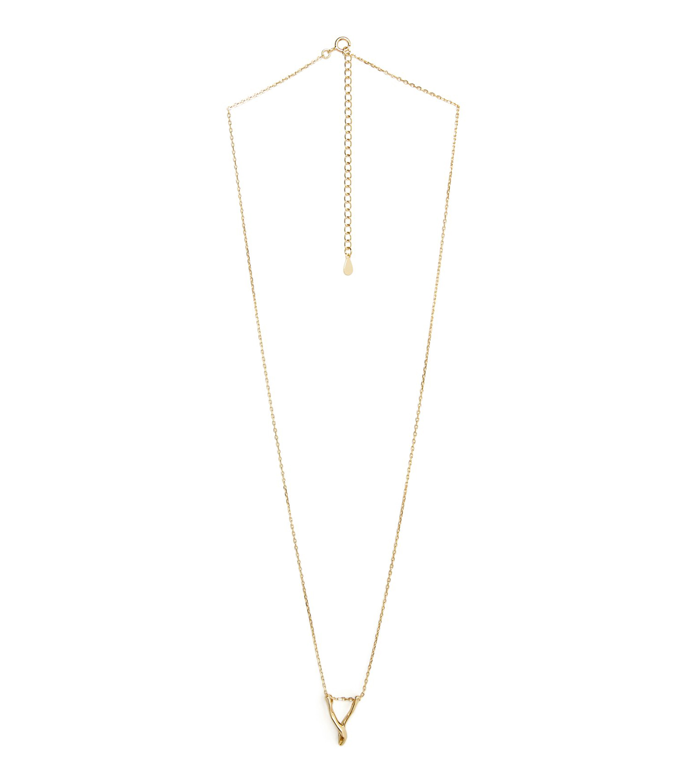 Adolfo Dominguez Collar en Plata Letra "V" Mujer - El Palacio de Hierro