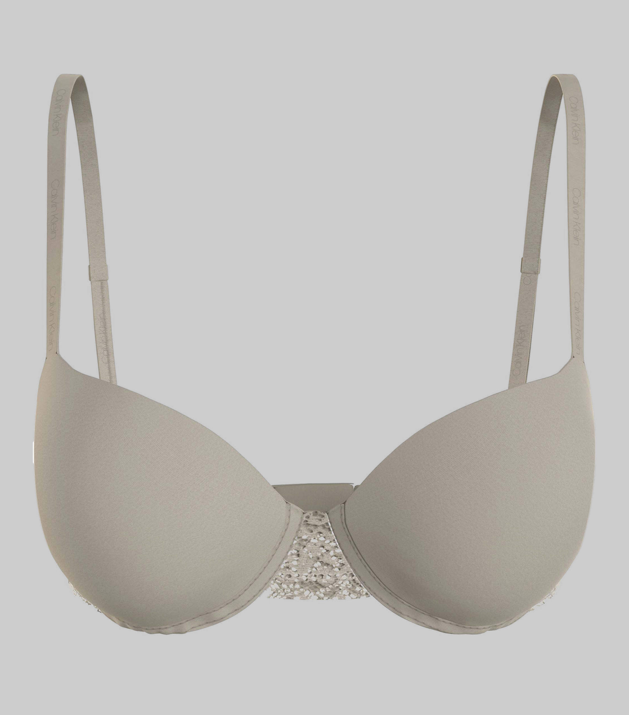 Calvin Klein: Brasier liso con encaje | El Palacio de Hierro