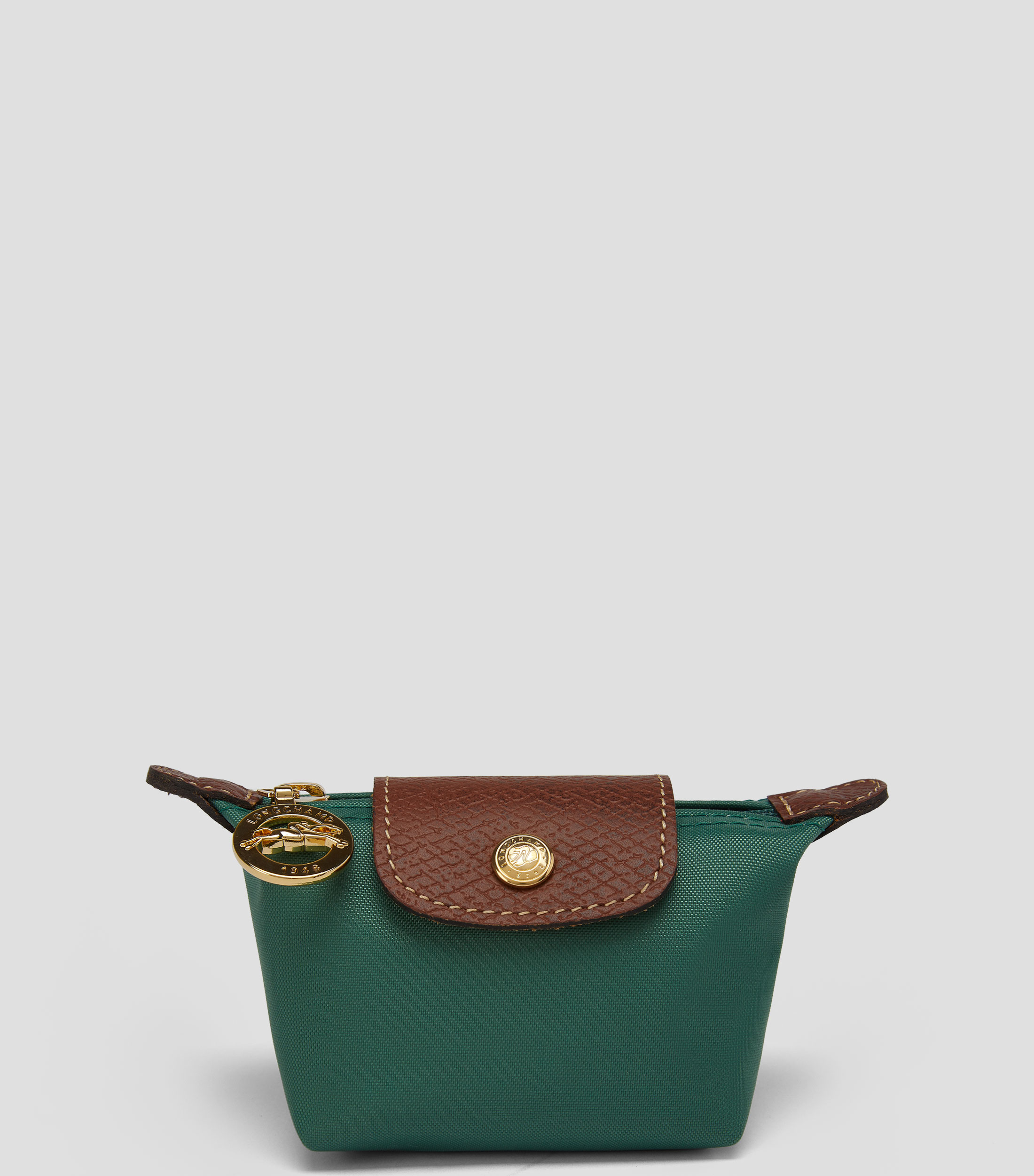 Longchamp: Monedero Original liso verde Mujer | El Palacio de Hierro