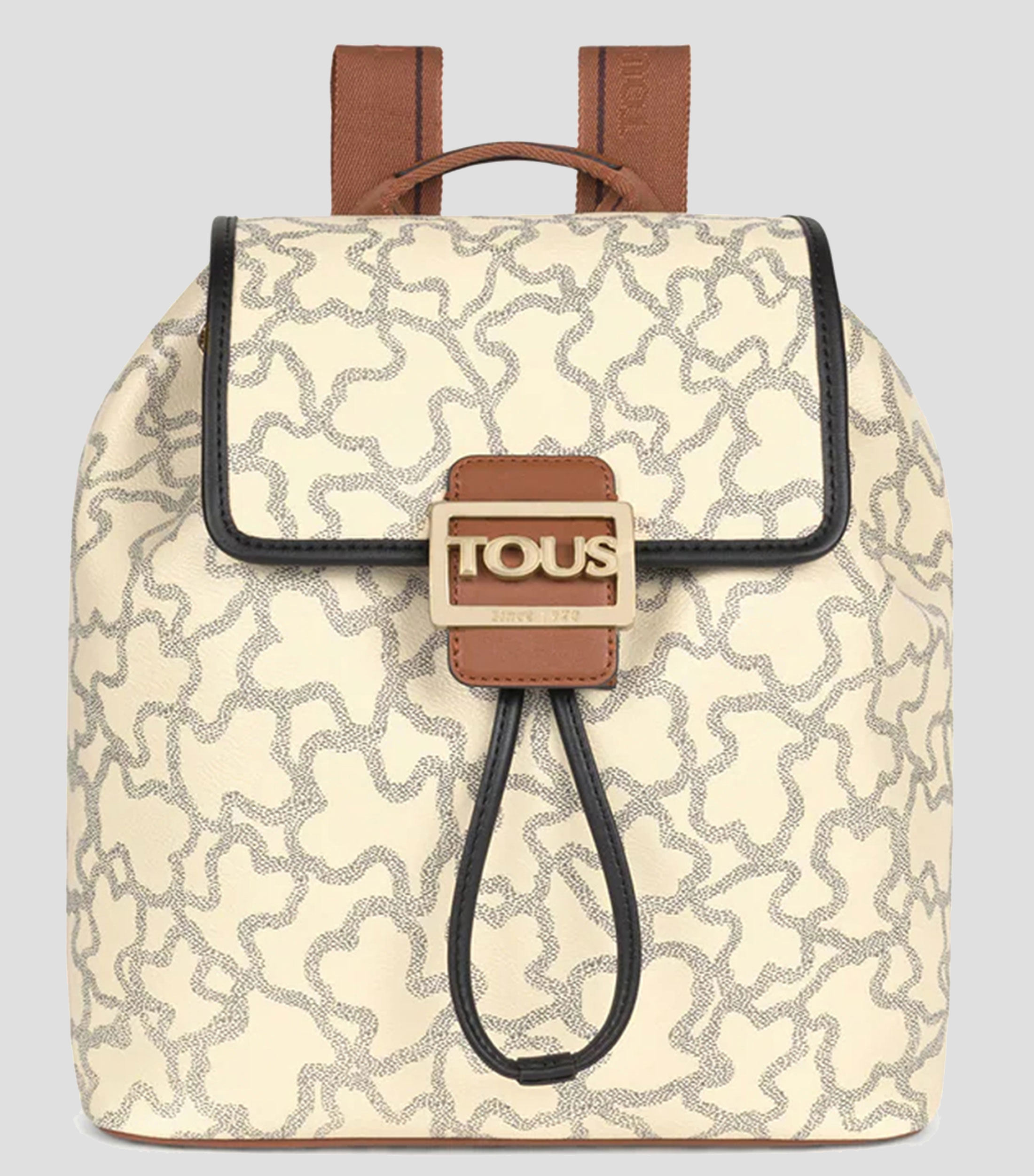 Tous: Bolso backpack beige Kaos Icon Mujer | El Palacio de Hierro