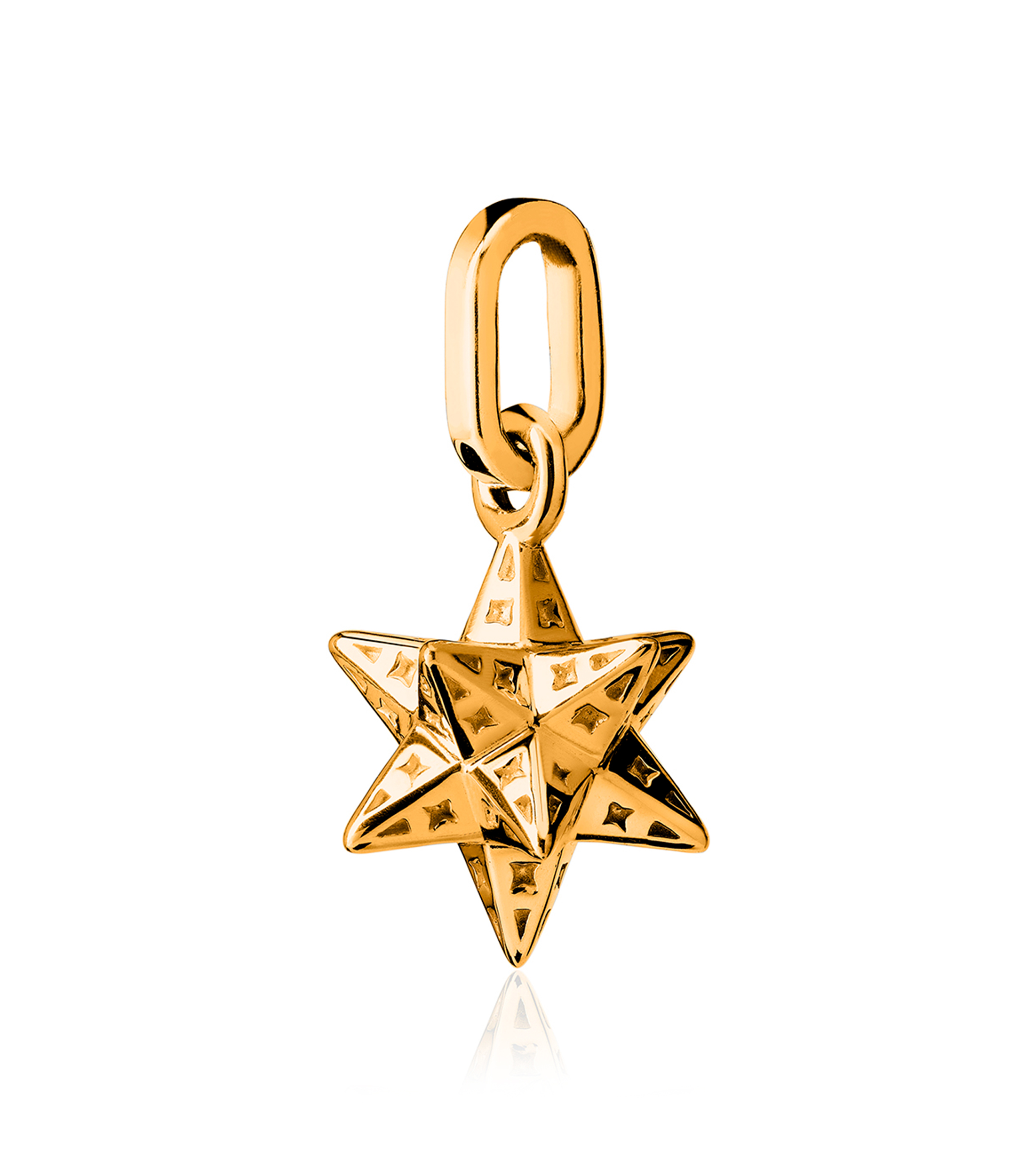 Tane Charm en oro amarillo 18 Kts Estrella Mujer - El Palacio de Hierro