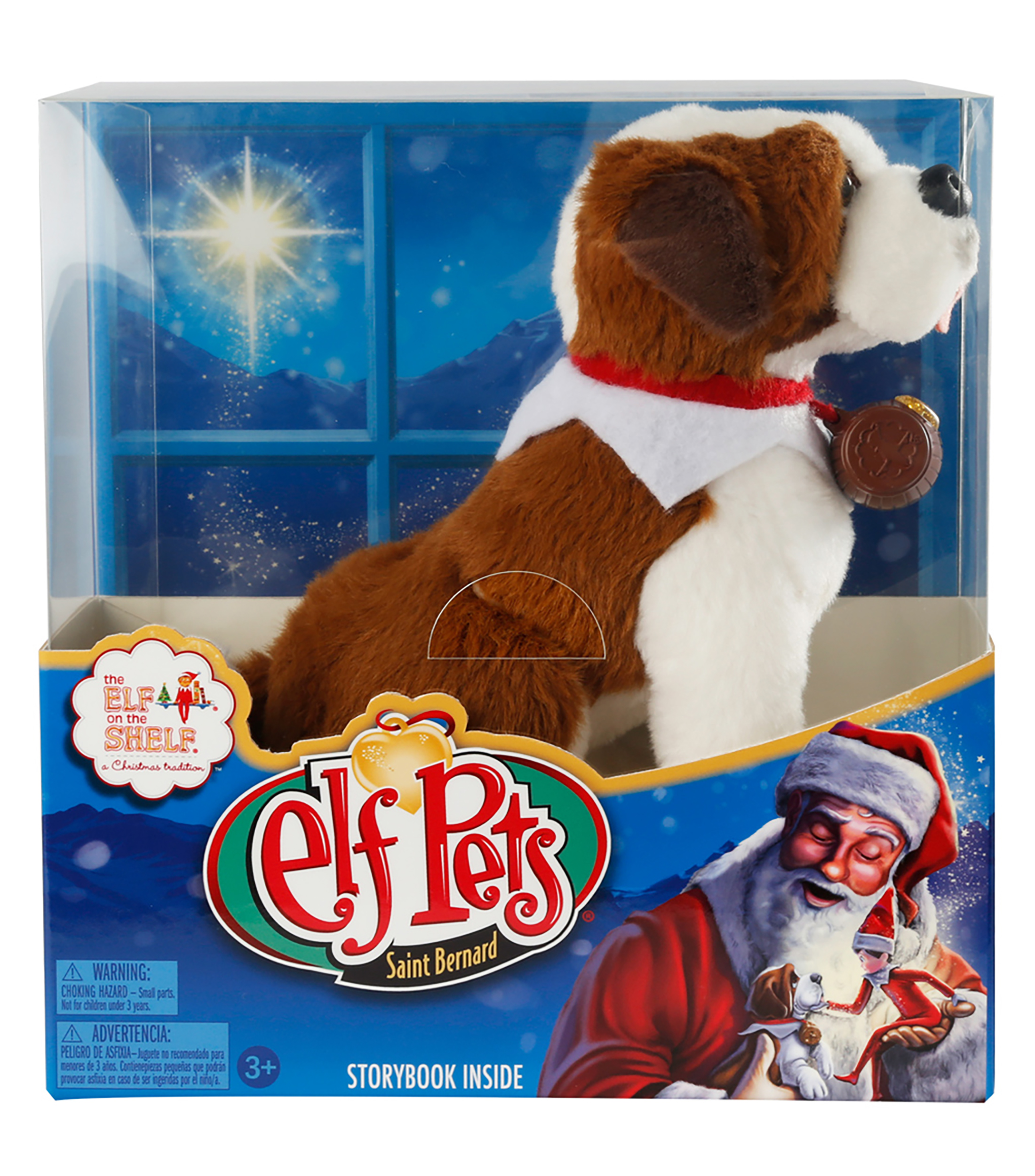 Elf on the Shelf Elf Pets a St Bernard Tradition