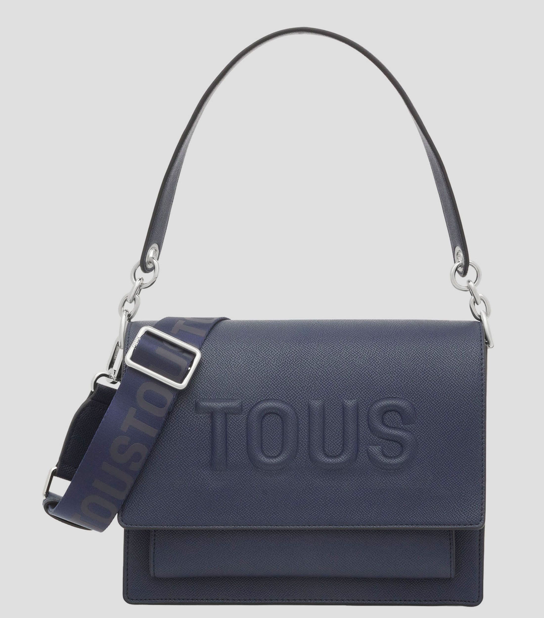 Tous: Bolso crossbody mediano Audree azul marino Brenda Mujer | El ...