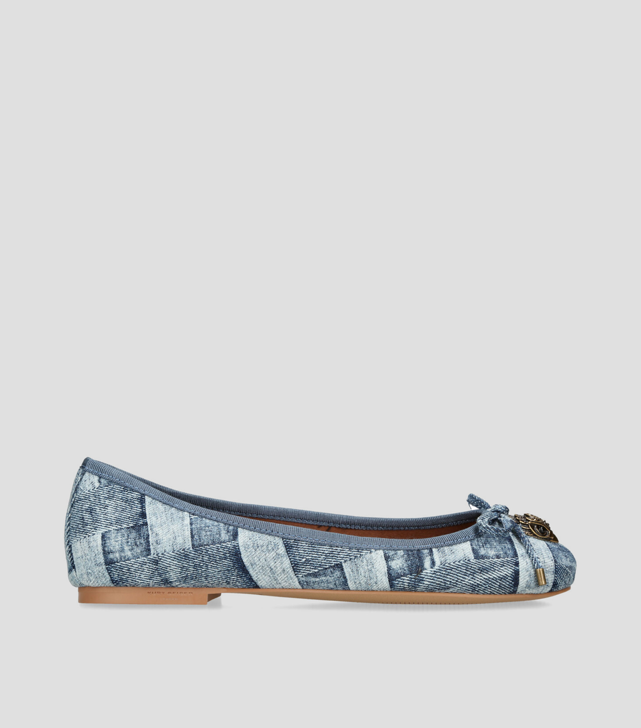 Kurt Geiger Flats Eagle Denim Mujer |El Palacio de Hierro