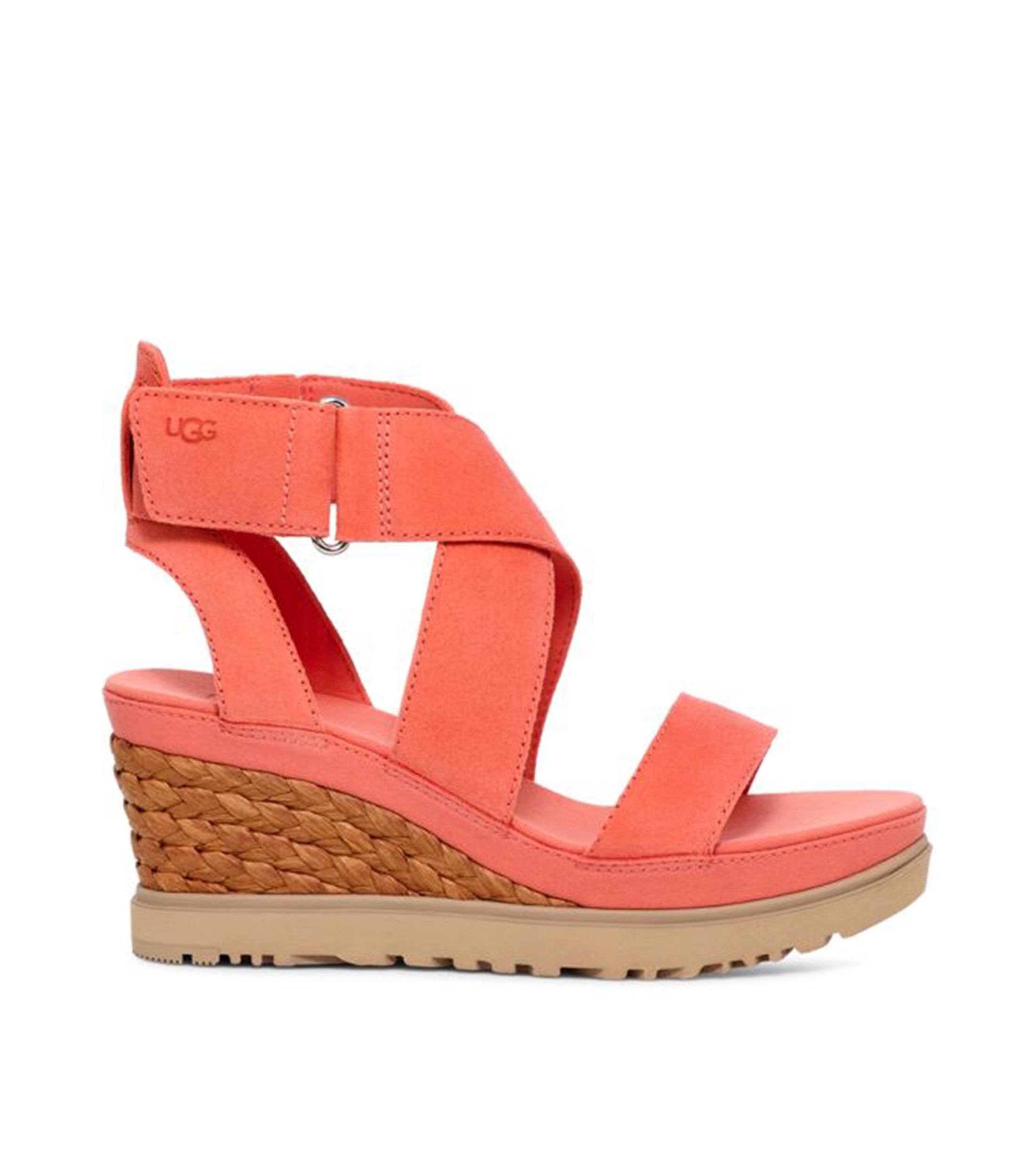 Ugg: Alpargatas Ileana con tacón medio de plataforma Mujer | El Palacio ...