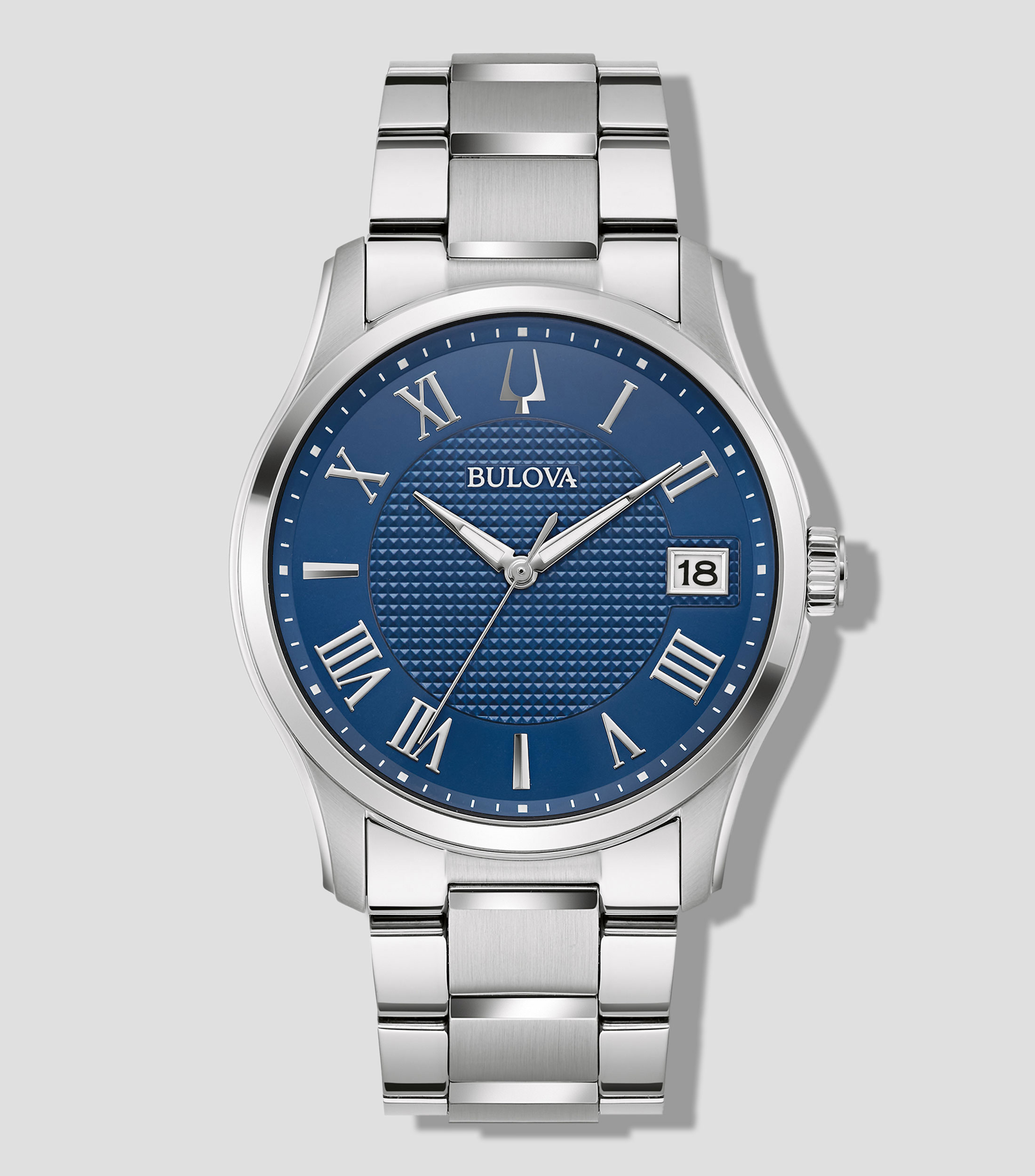Bulova Reloj para Hombre Wilton De Vestir, Plata - El Palacio de Hierro
