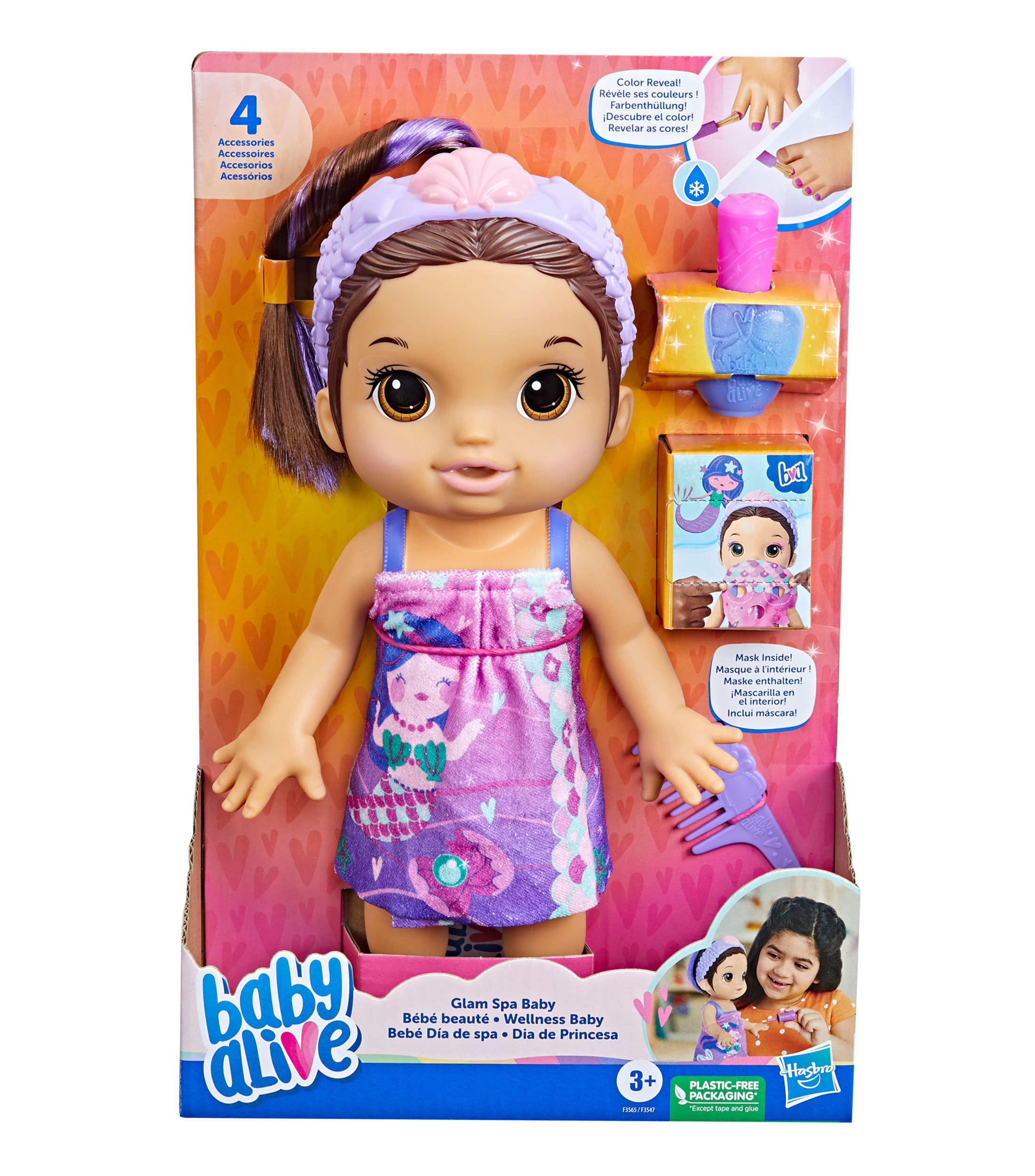 Baby Alive Muñeca Glam Spa Baby - El Palacio de Hierro