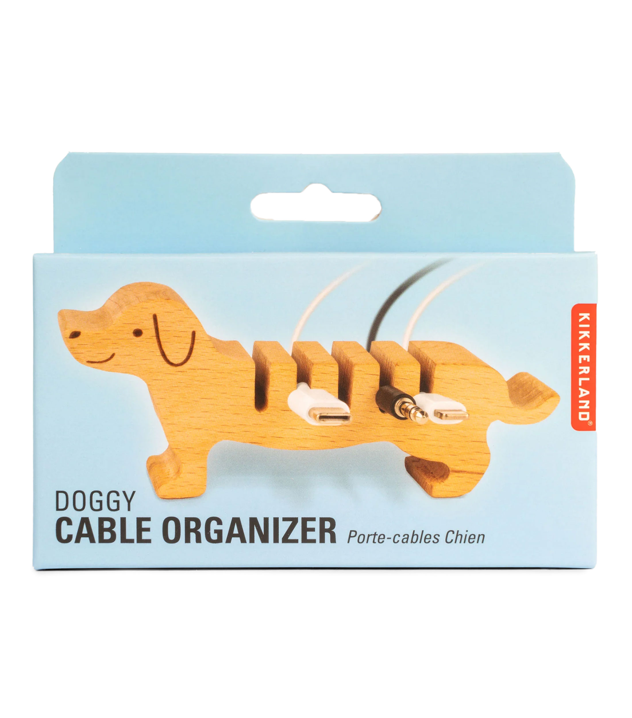 Kikkerland | Soporte para cables en forma de perro | El Palacio de Hierro