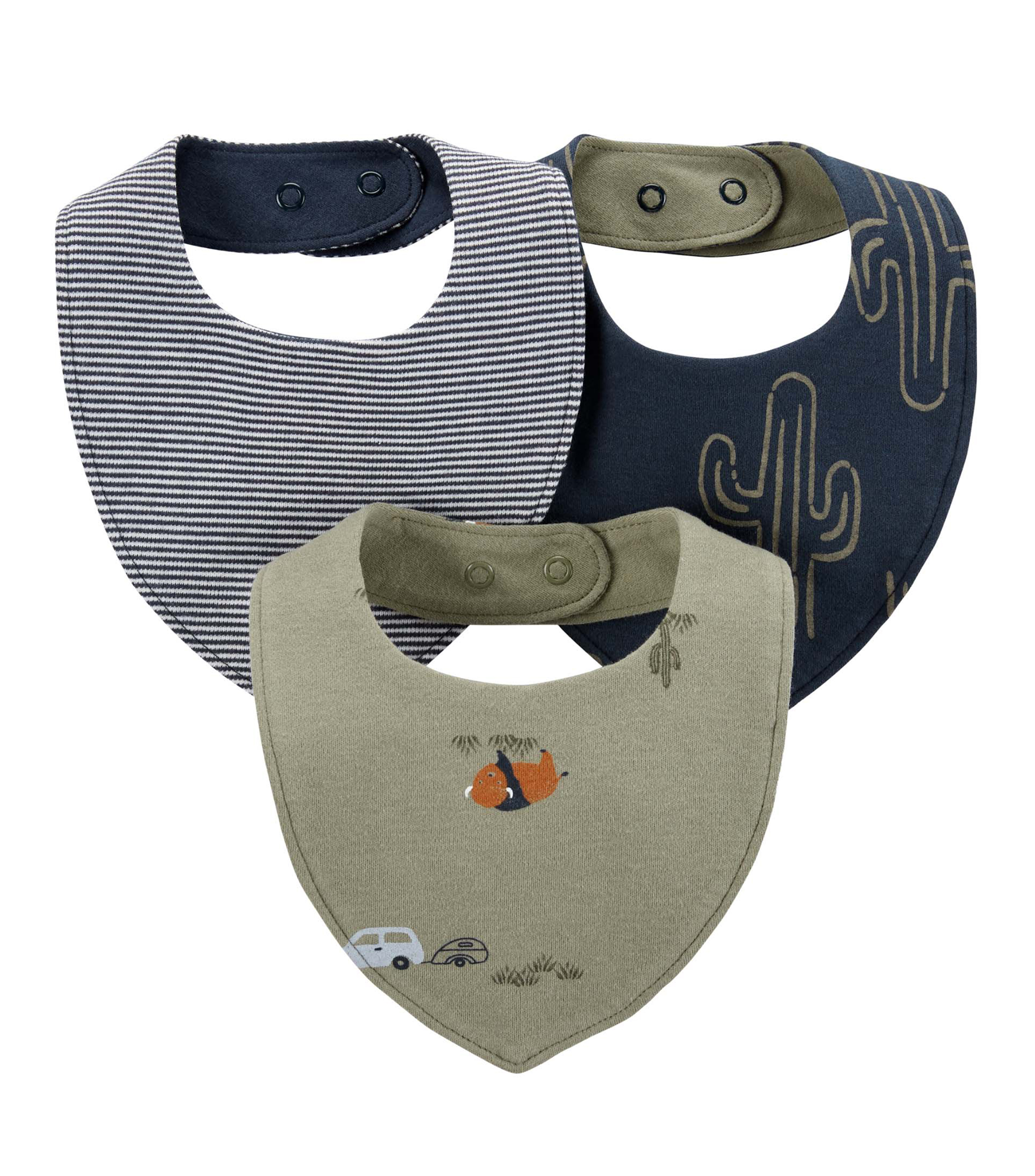 Carter's Set de Baberos 3 Piezas Bebé - El Palacio de Hierro