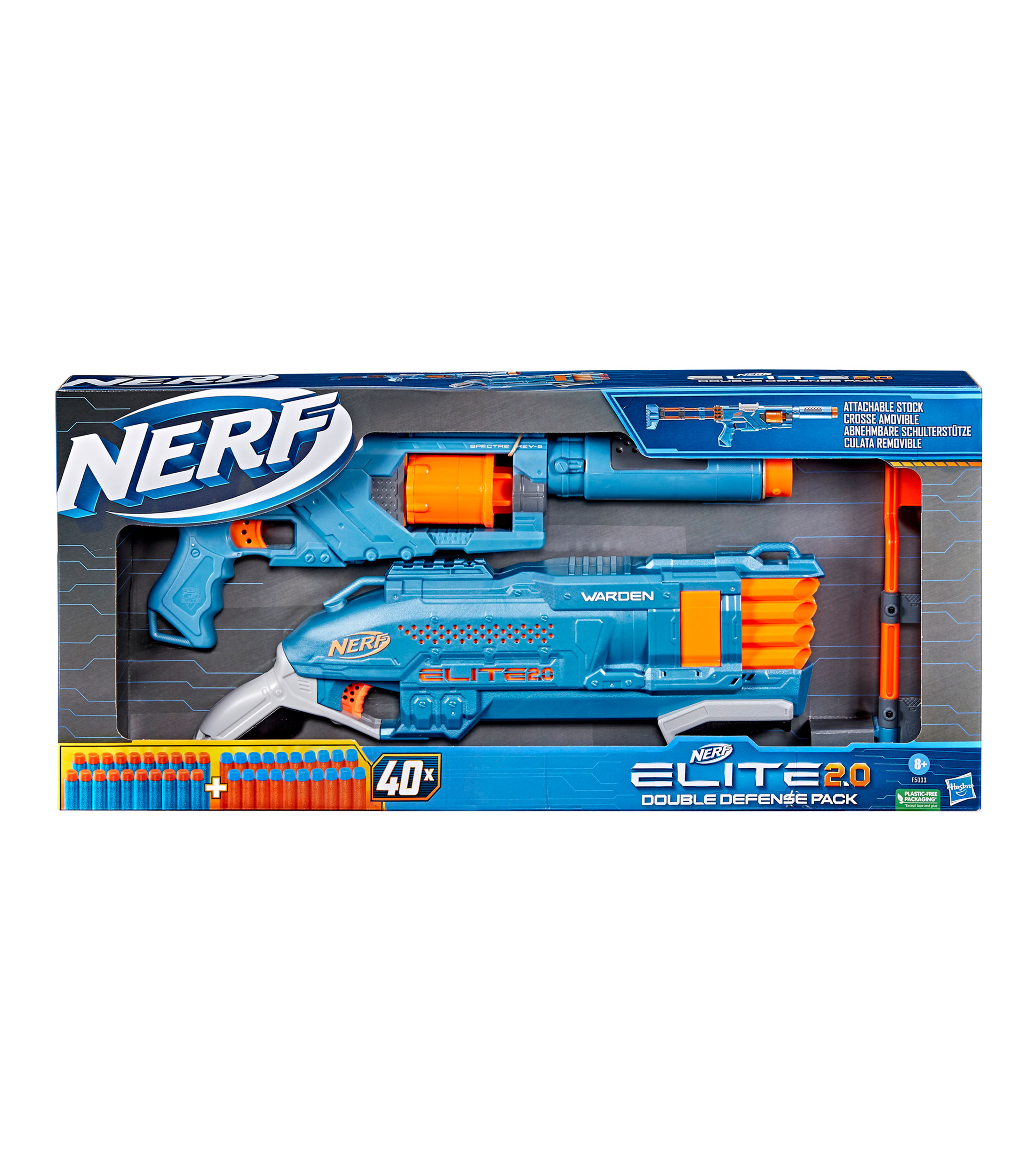 Nerf Double Defense Pack - El Palacio de Hierro