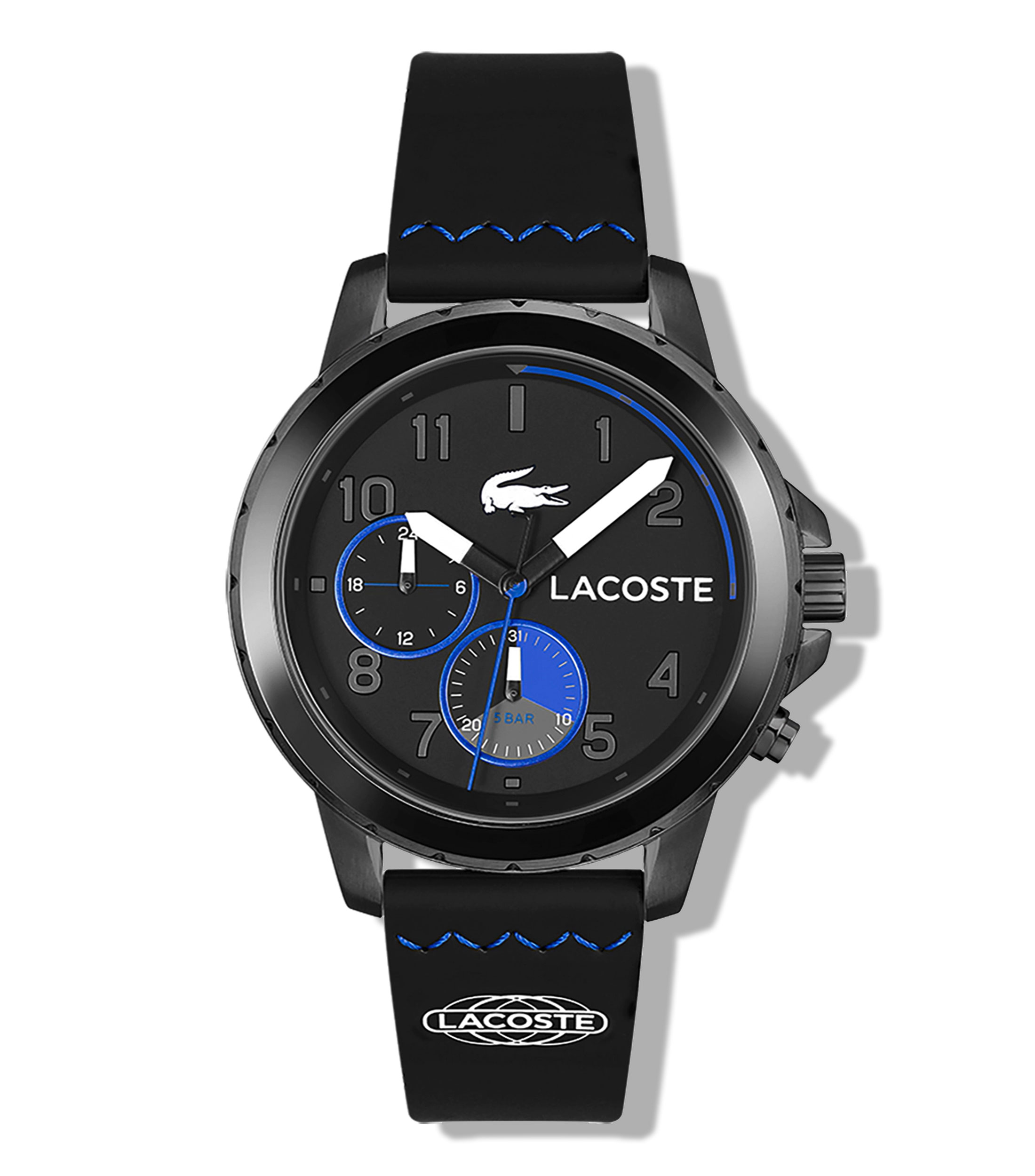 Lacoste Reloj para Hombre Endurance Casual Negro - El Palacio de Hierro