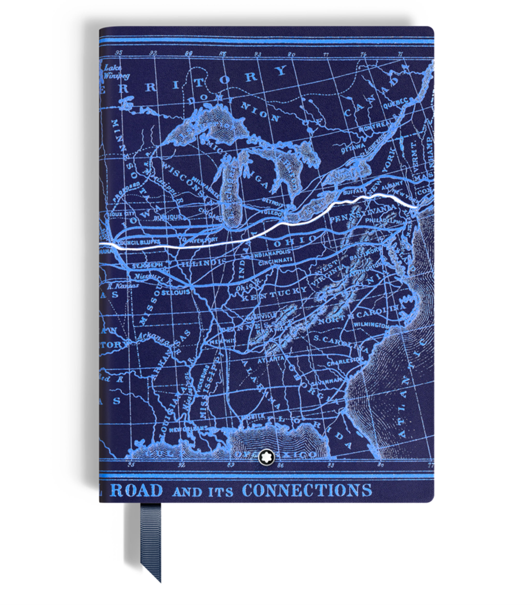Mont Blanc Notebook 146 MST AW80 Y3 blue lined |El Palacio de Hierro